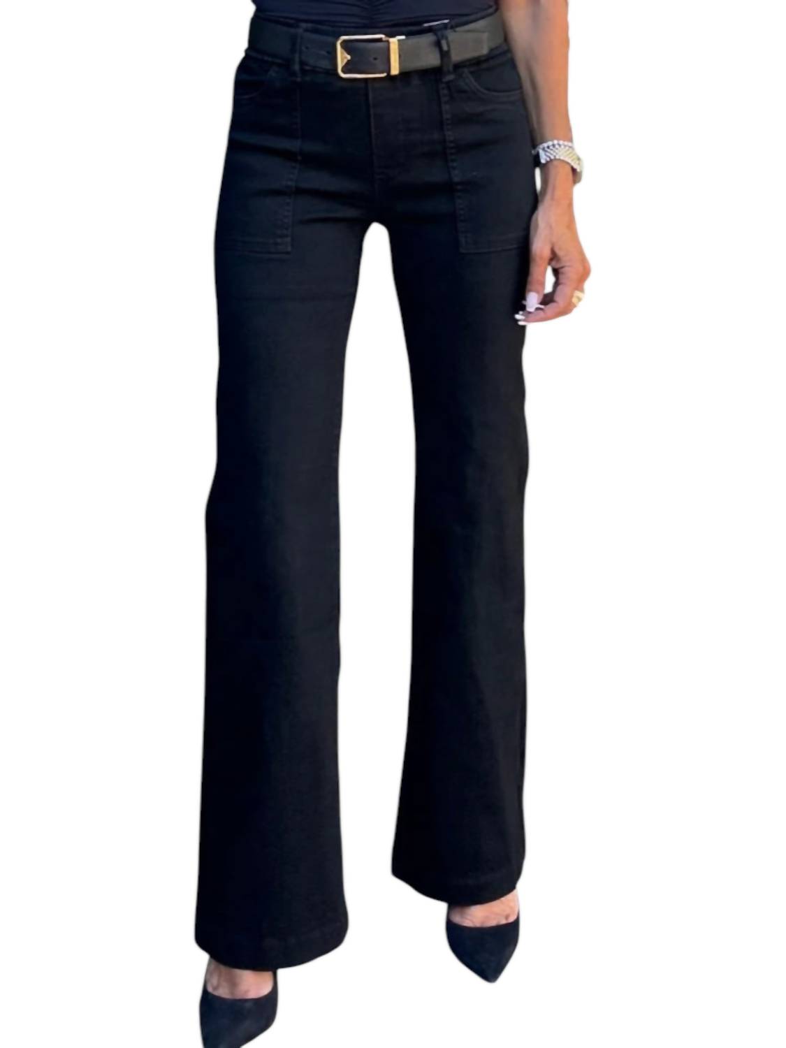 Bevy Flog - Christine Denim Pants – Snagged & Bagged