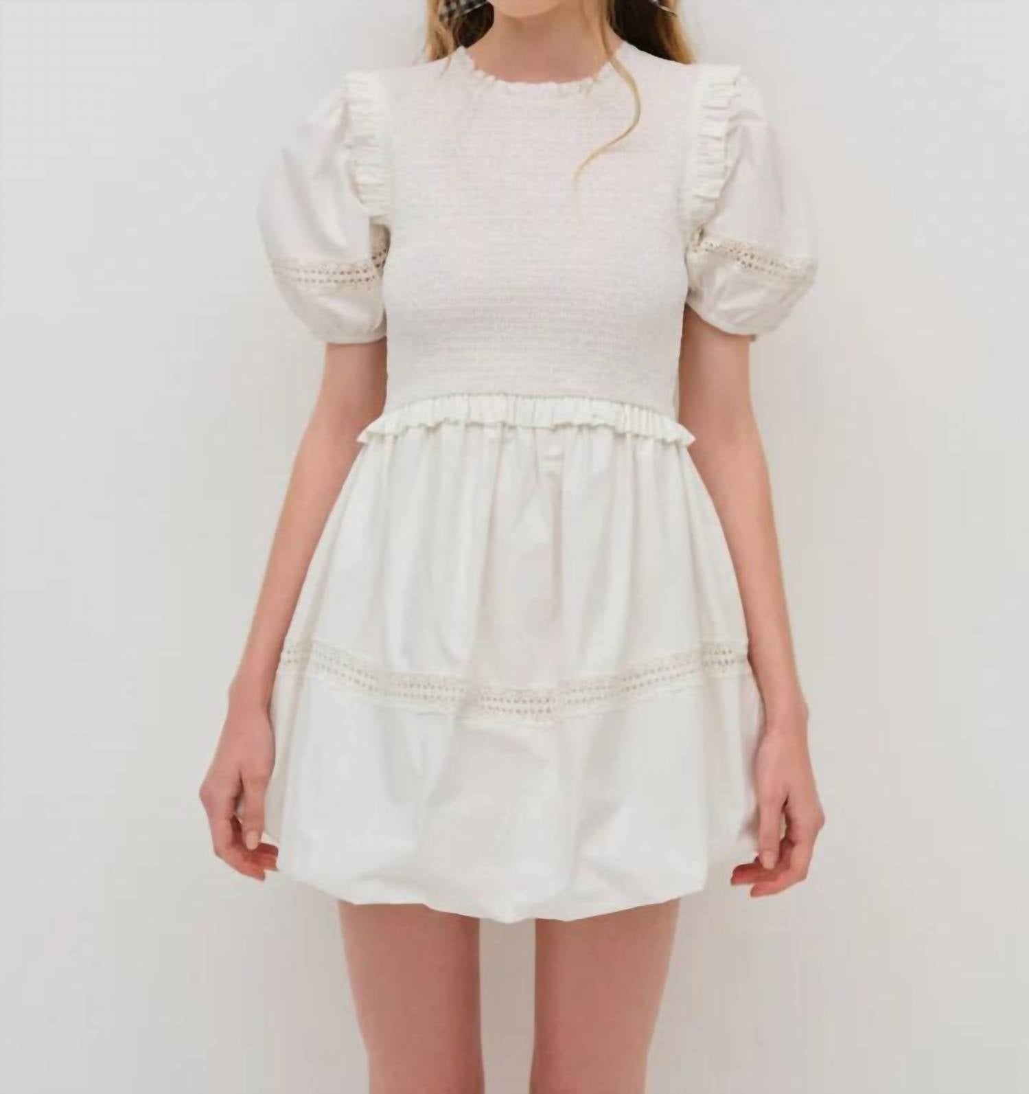 For Love & Lemons - Sandy Mini Dress – Snagged & Bagged