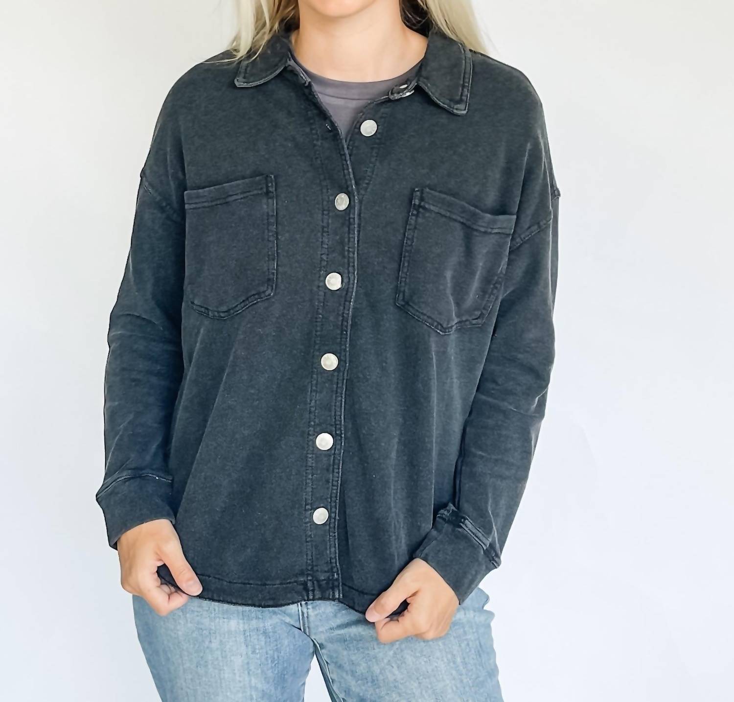 Be Cool - Classic Shacket Jacket – Snagged & Bagged