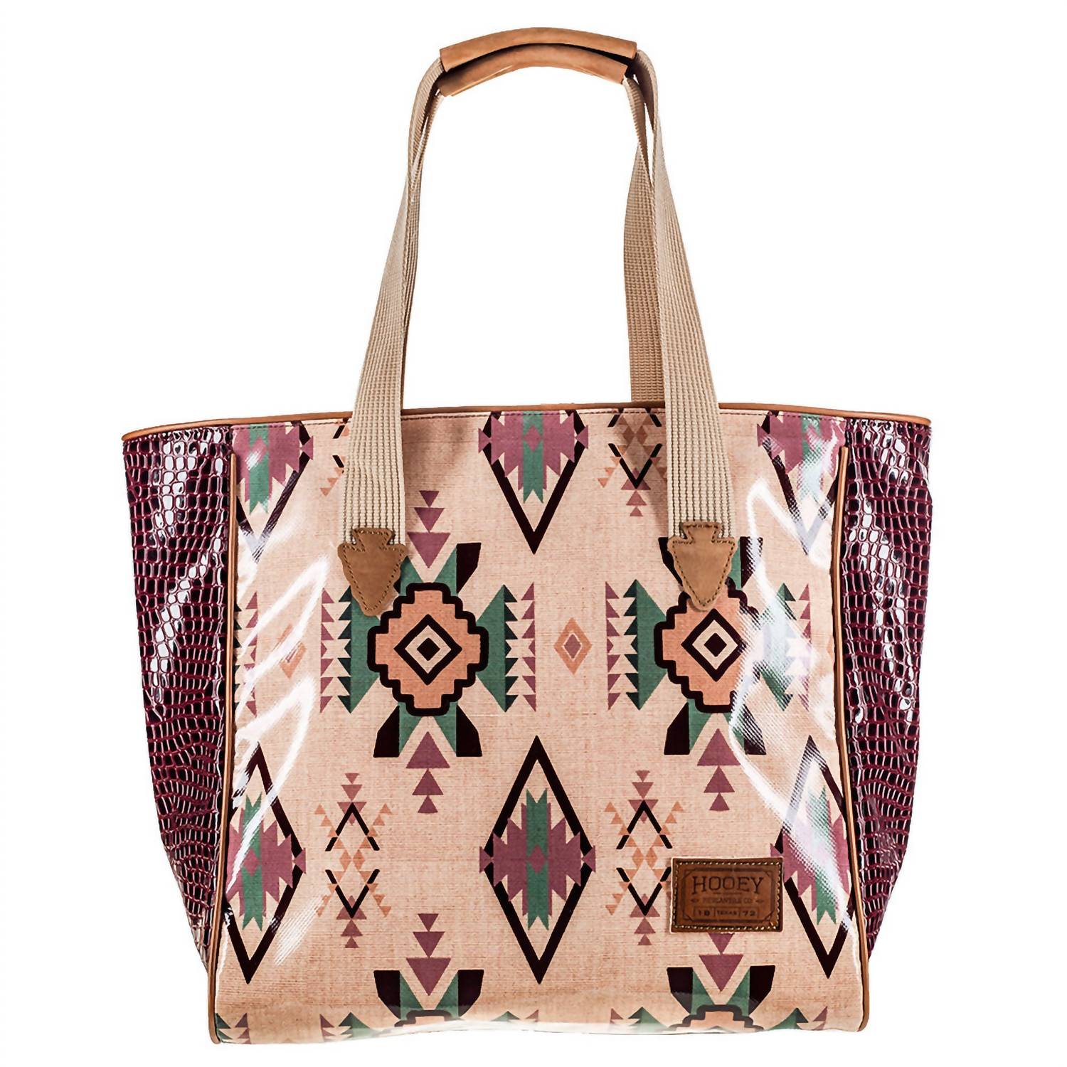 Hooey - Women's Nomad Aztec Pattern Adventure Tote Bag – Snagged & Bagged