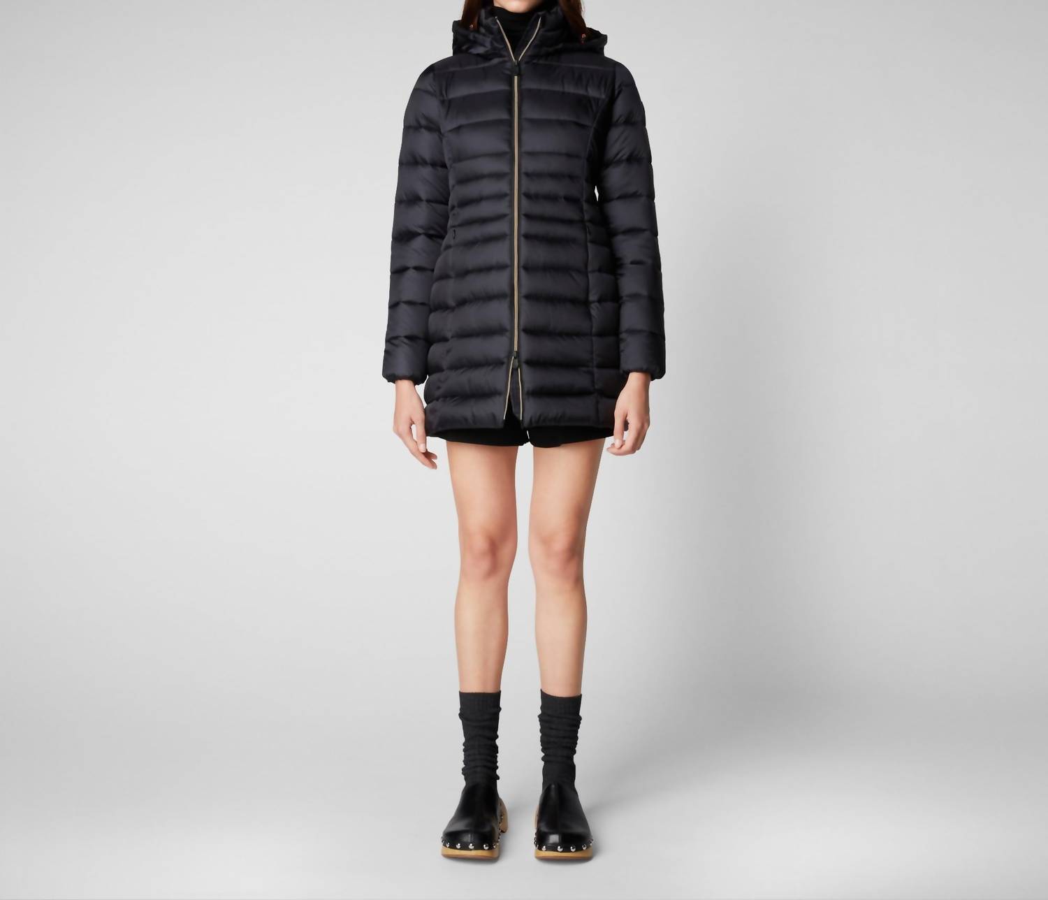 Save The Duck - Reese 3/4 Hooded Puffer Coat – Snagged & Bagged