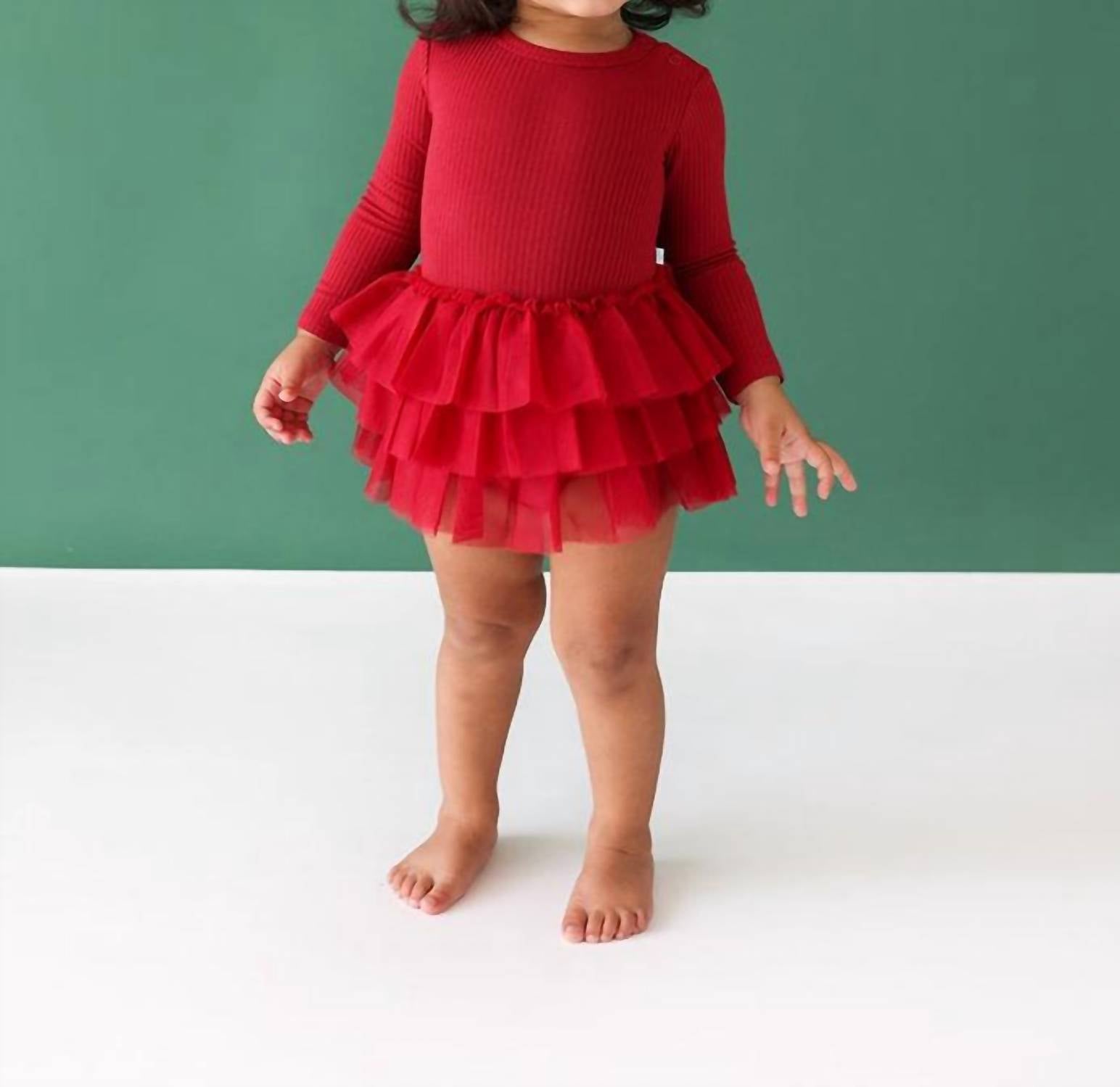 Posh Peanut - Waffle Tulle Skirt Bodysuit – Snagged & Bagged