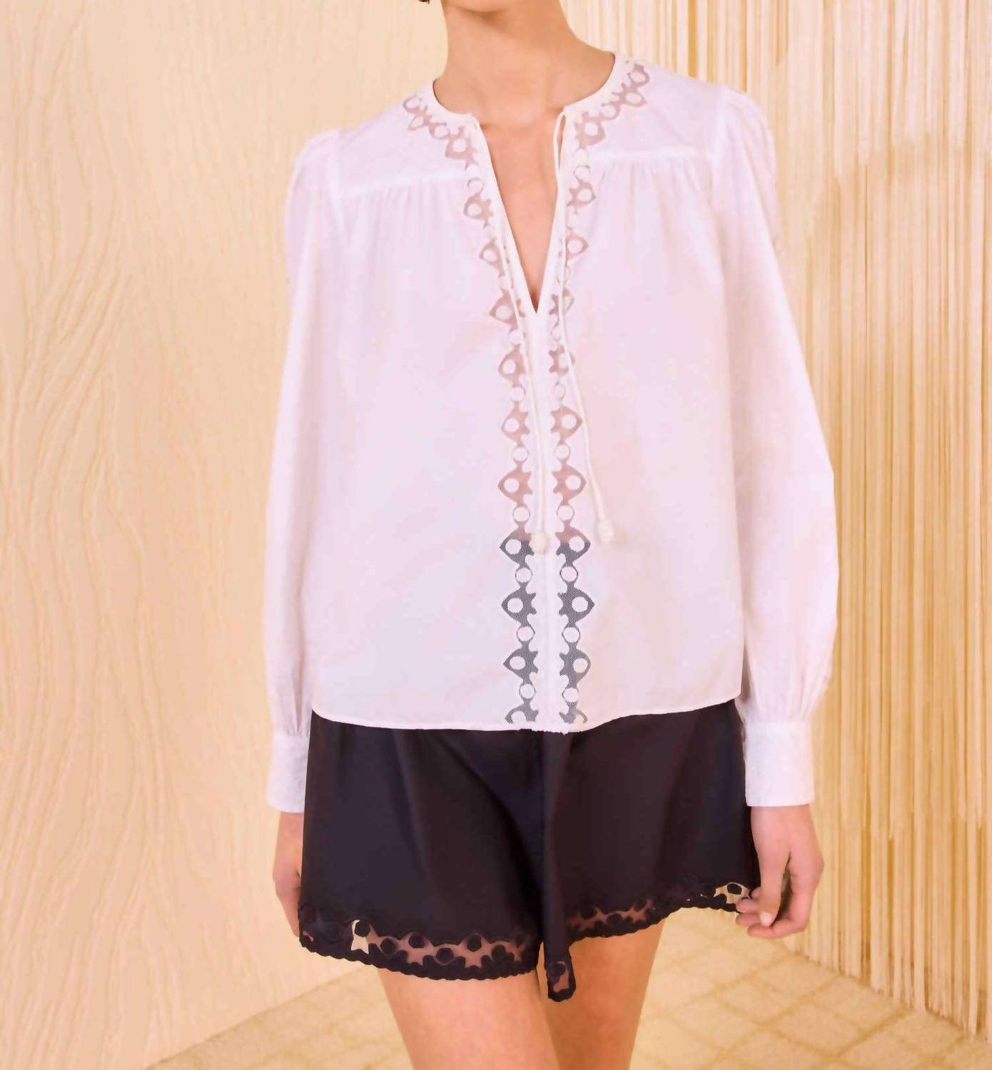 Ulla Johnson - Kady Long Sleeve Blouse – Snagged & Bagged