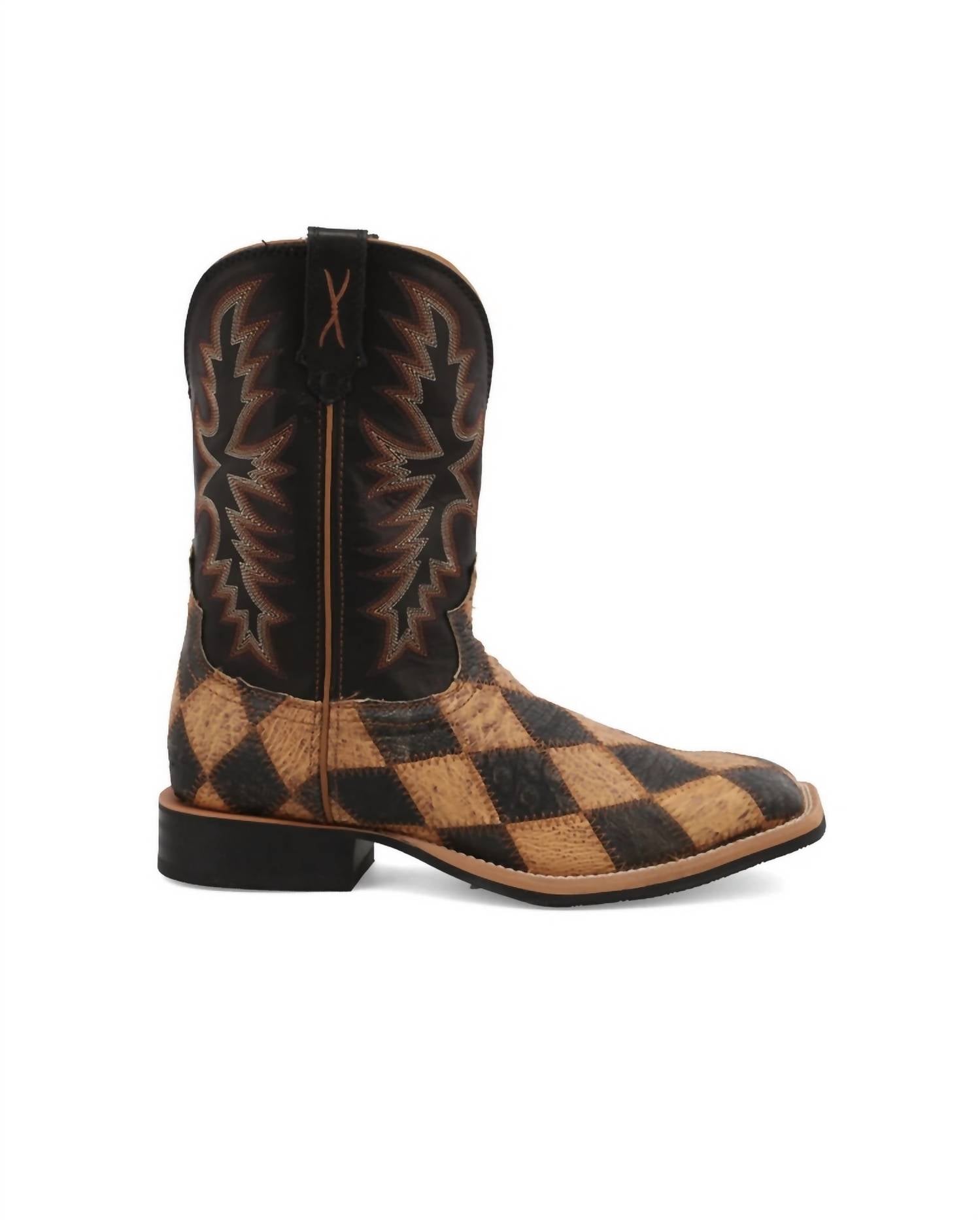 Twisted X - Men's Ruff Stock Western Boots – Snagged & Bagged