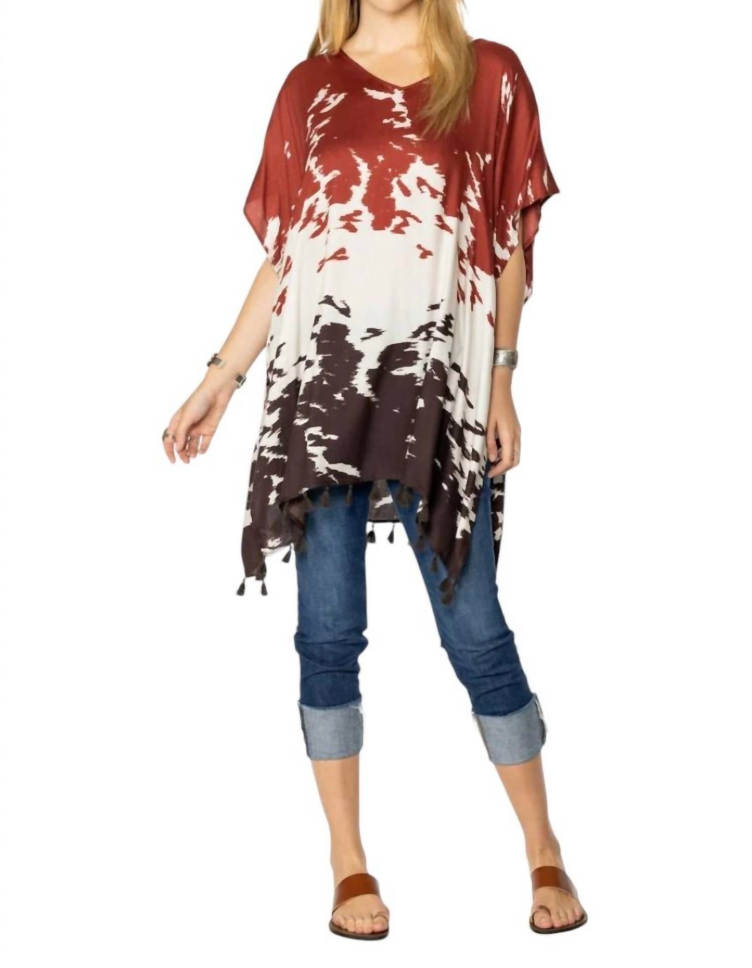 Double D Ranch - Pinto Paint Poncho – Snagged & Bagged