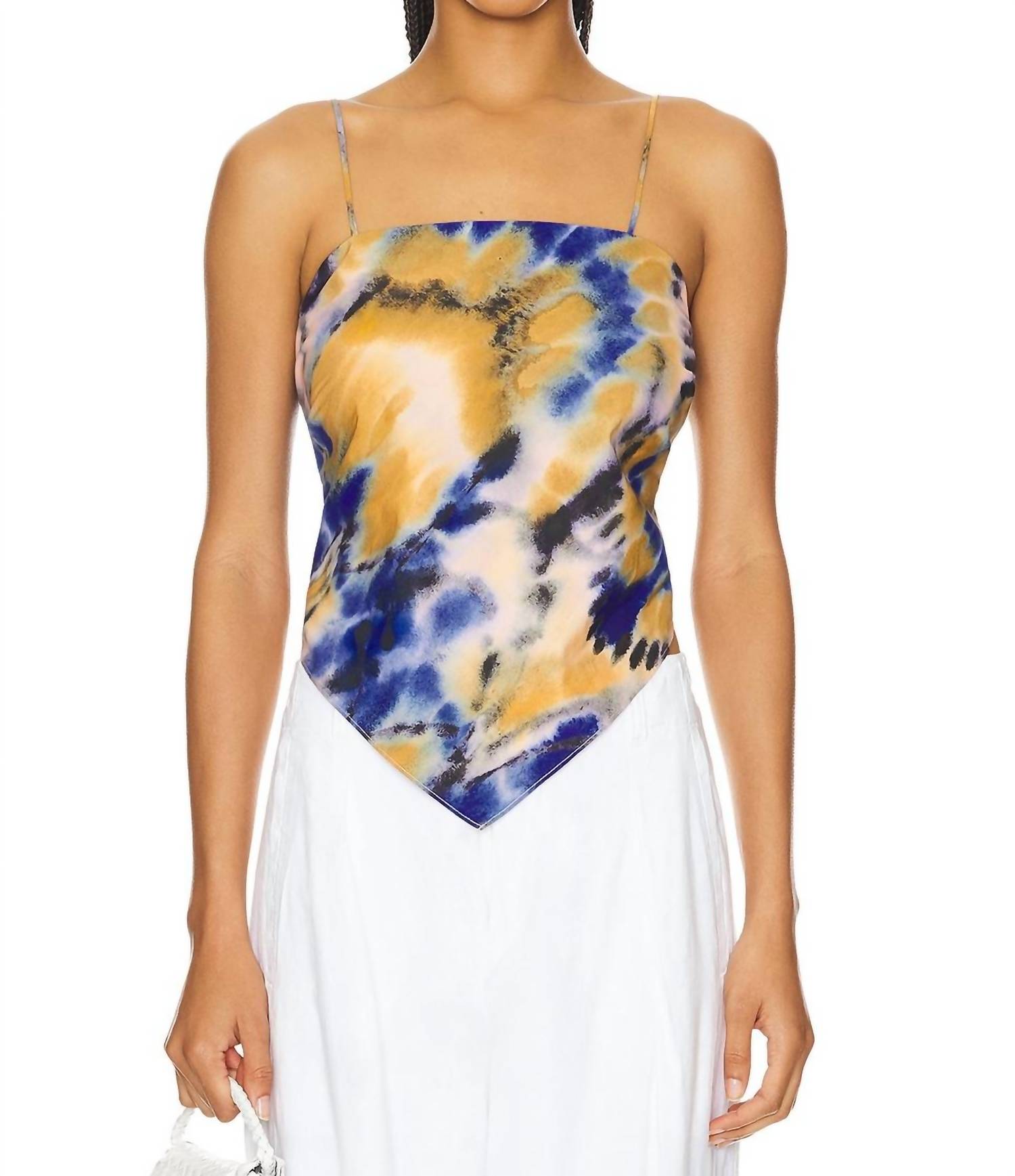 Lna - Scarf Tank Top – Snagged & Bagged