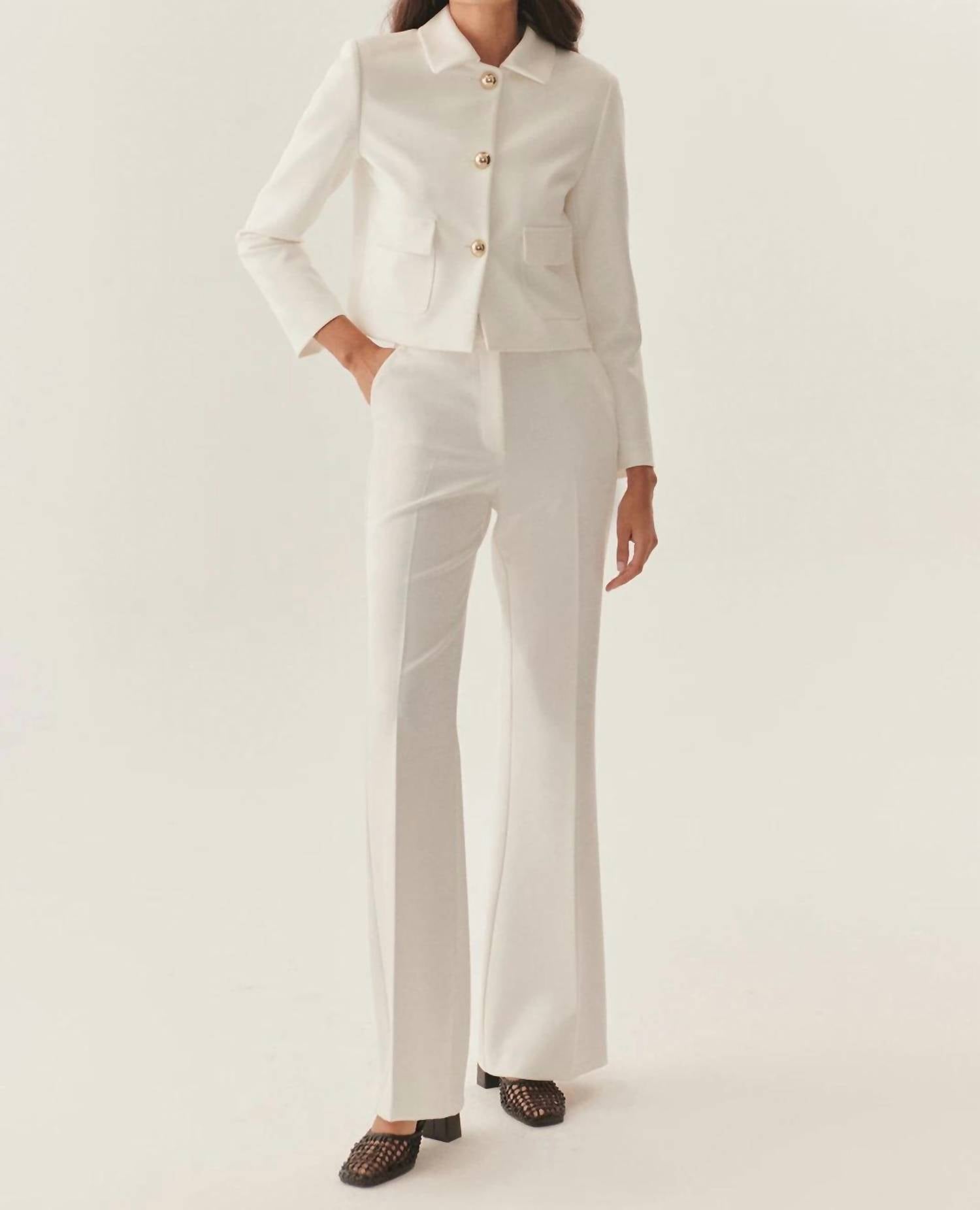 Exquise - Catalina Flared Leg Pants – Snagged & Bagged