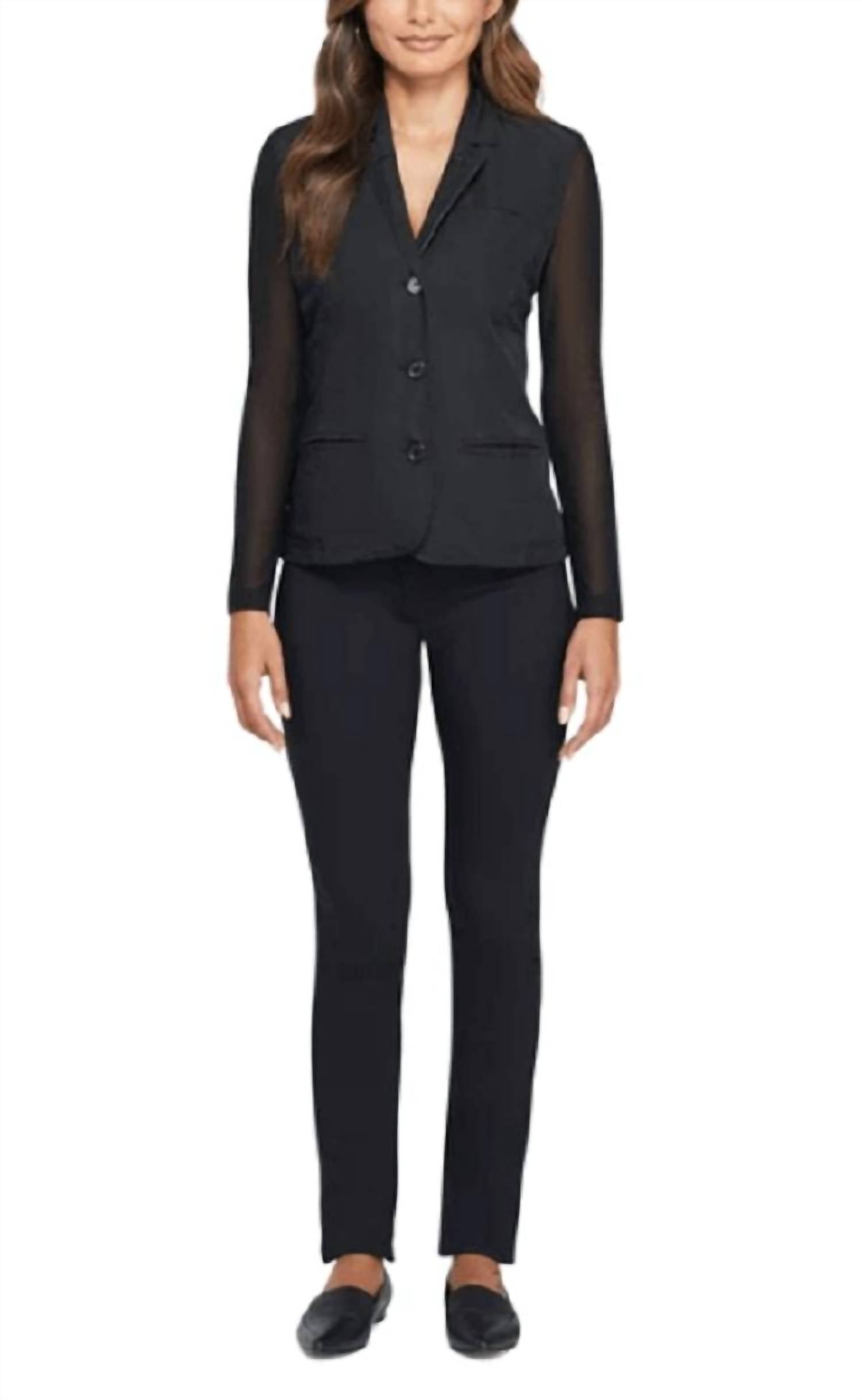 Anatomie - ATHENA SHEER SLEEVES JACKET – Snagged & Bagged