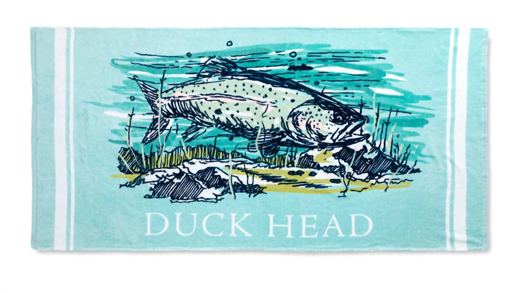 Duck Head - Trout Beach Towel – Snagged & Bagged