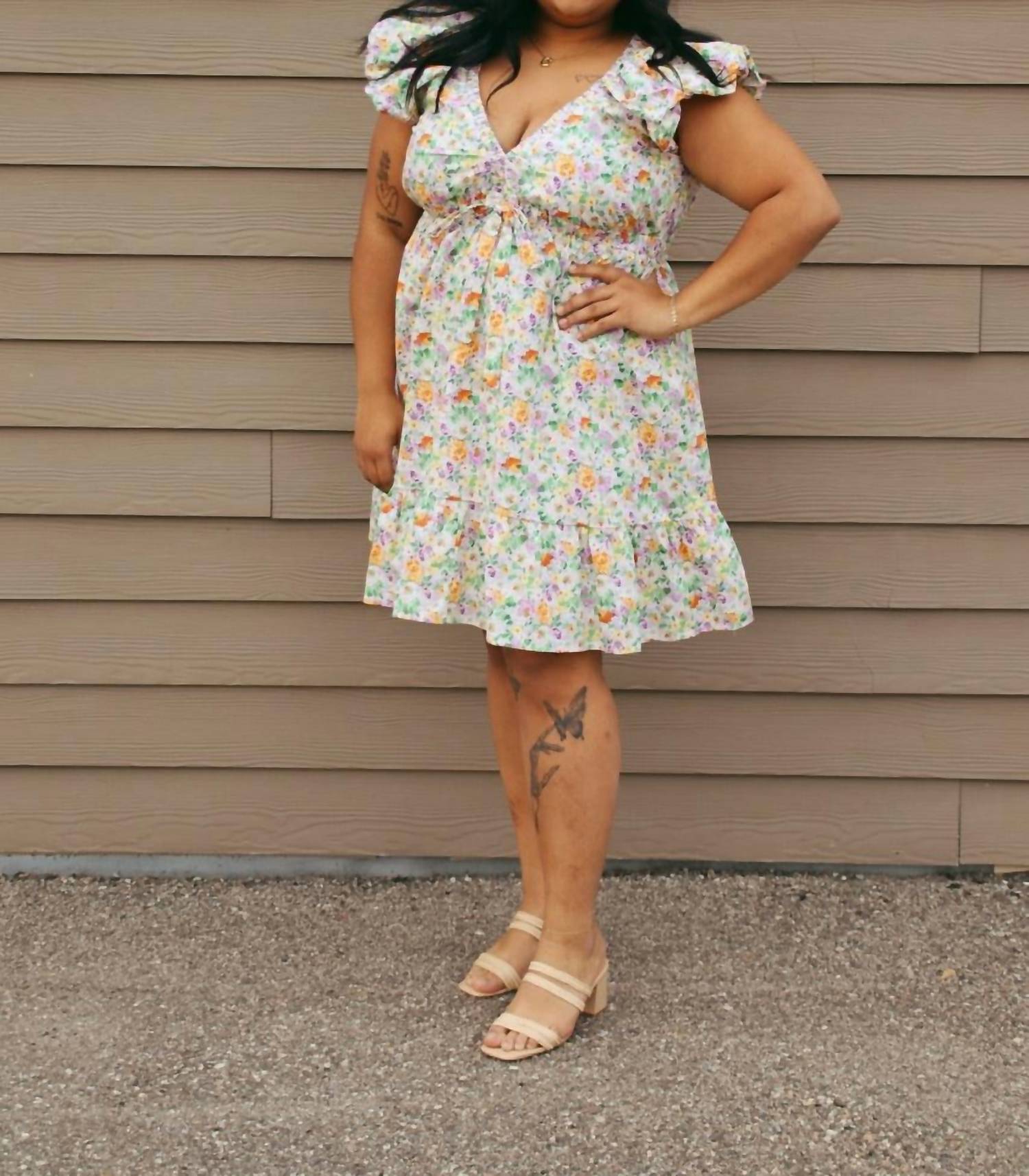 Gilli - Women's Soft Bloom Dress - Plus – Snagged & Bagged