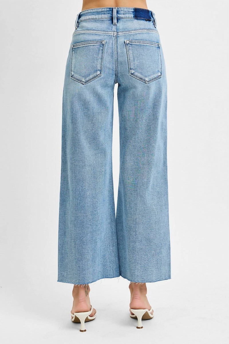 Risen - Wide Leg-cut Hem Jeans – Snagged & Bagged