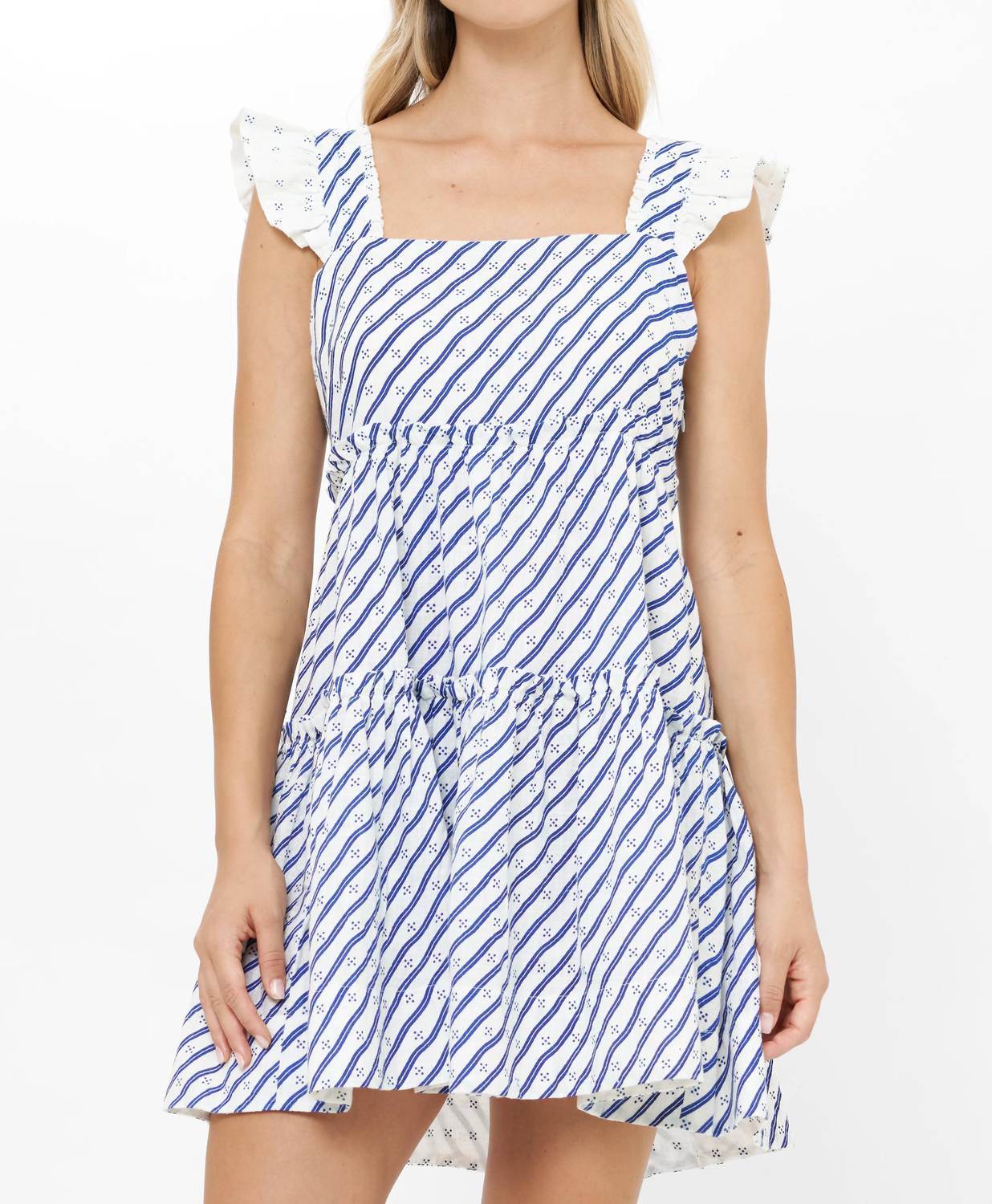 Oliphant - Smock Square Neck Mini Dress – Snagged & Bagged