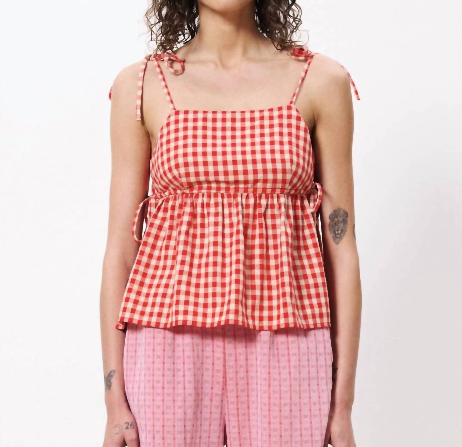 Frnch - Corentine Gingham Top – Snagged & Bagged