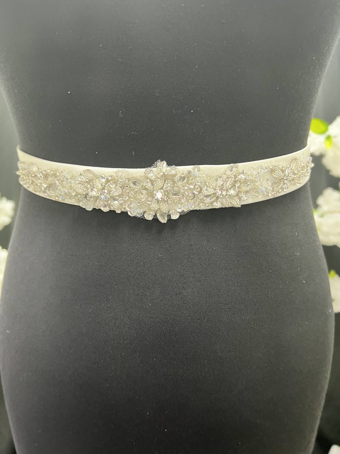 Morilee - Diamante Beaded Net Belt – Snagged & Bagged