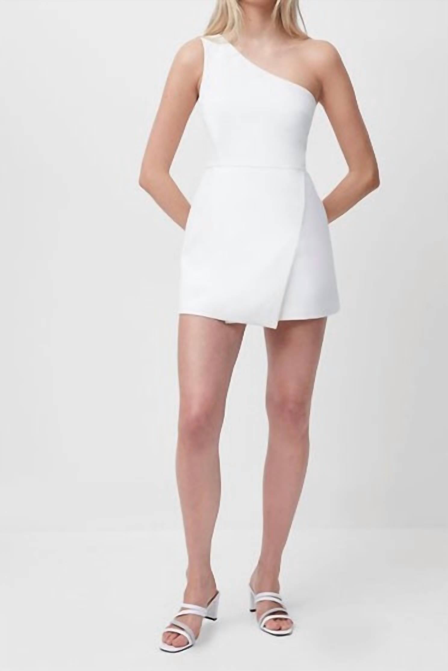 French Connection - Whisper One Shoulder Envelope Dress – Snagged & Bagged
