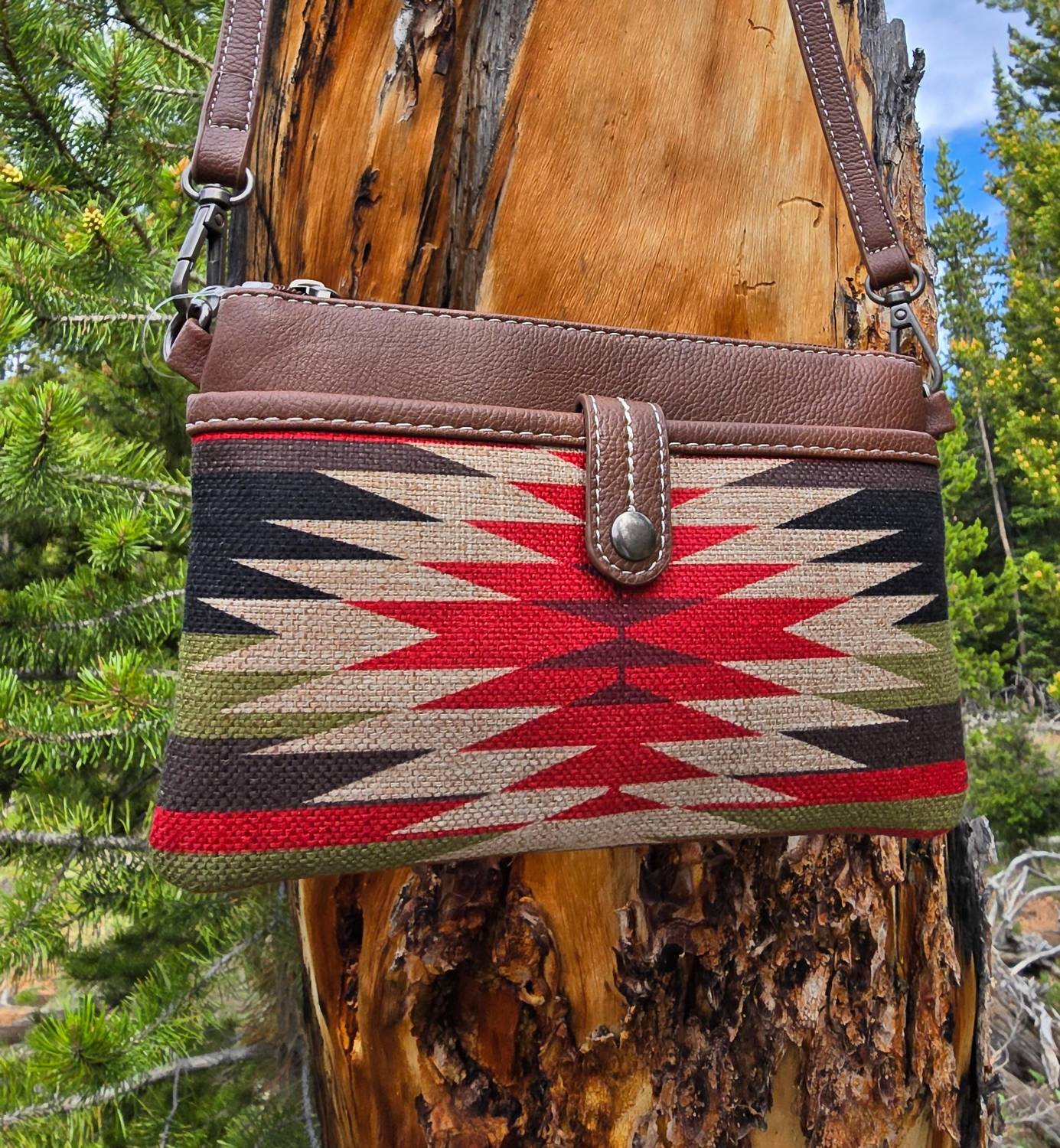 Wrangler - Mini Mini Aztec wrangler Crossbody Bag – Snagged & Bagged