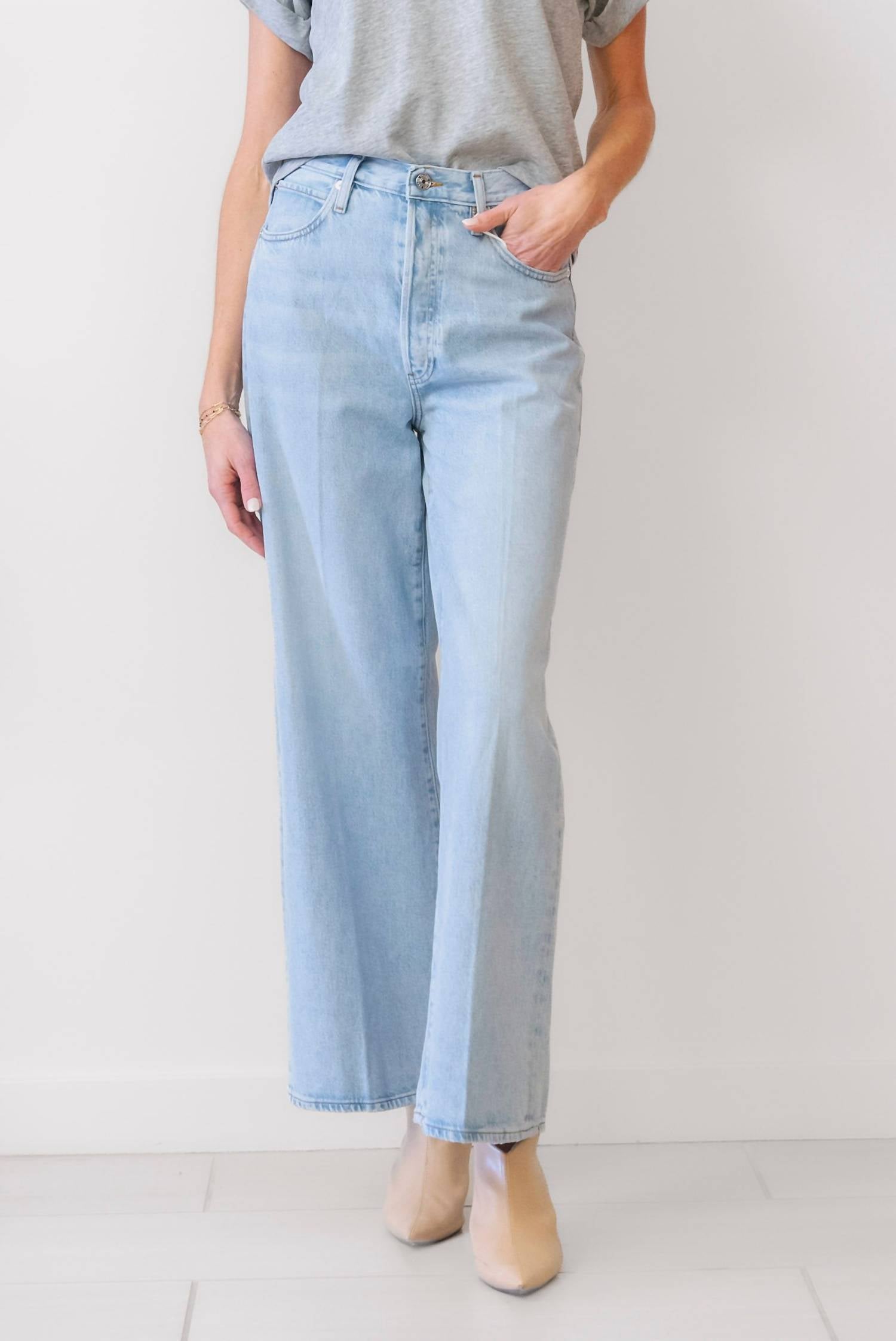 Frame - Le Low Baggy Wide Leg Jeans – Snagged & Bagged