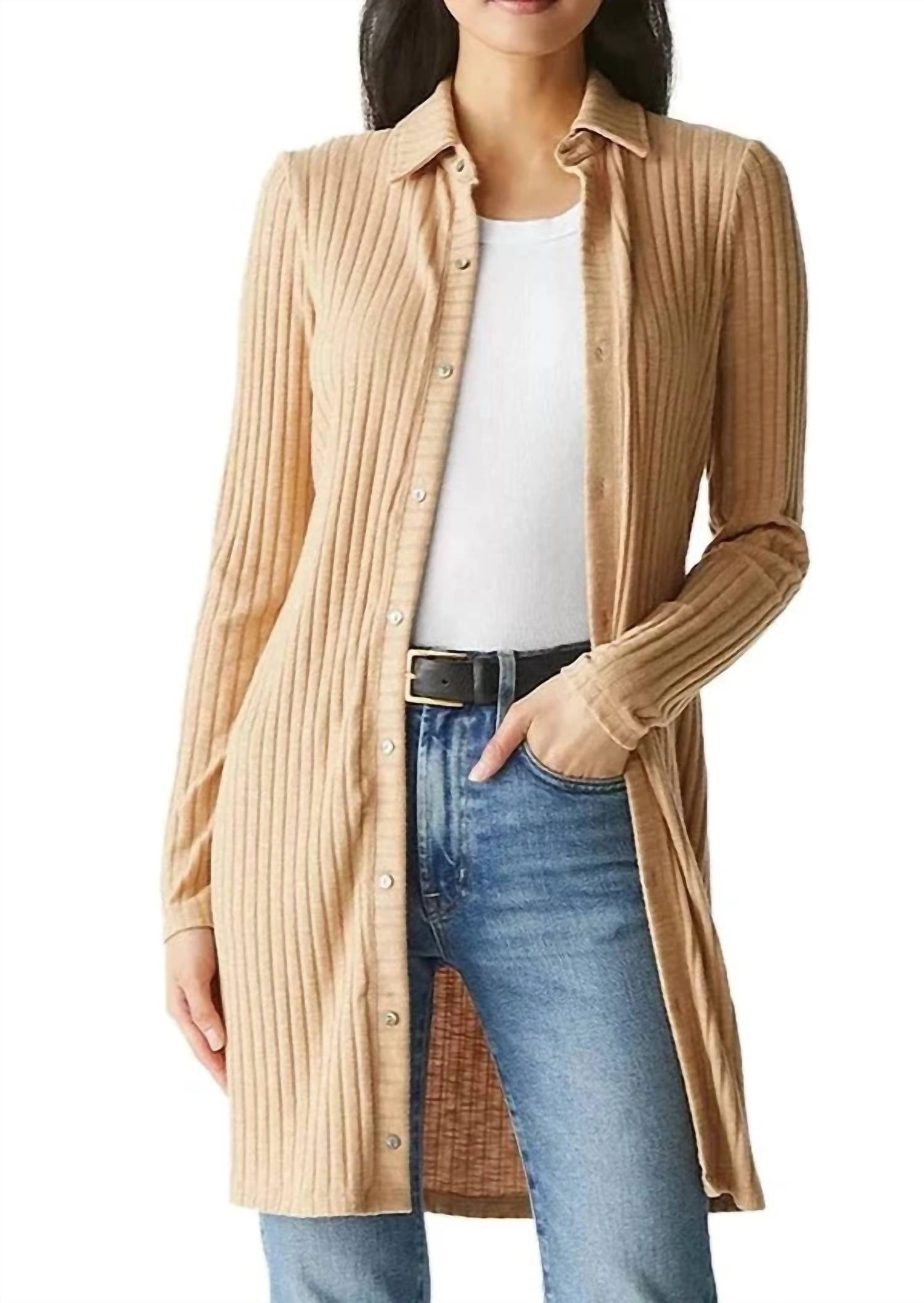 Michael Stars - Kayla Button Down Cardigan Dress – Snagged & Bagged