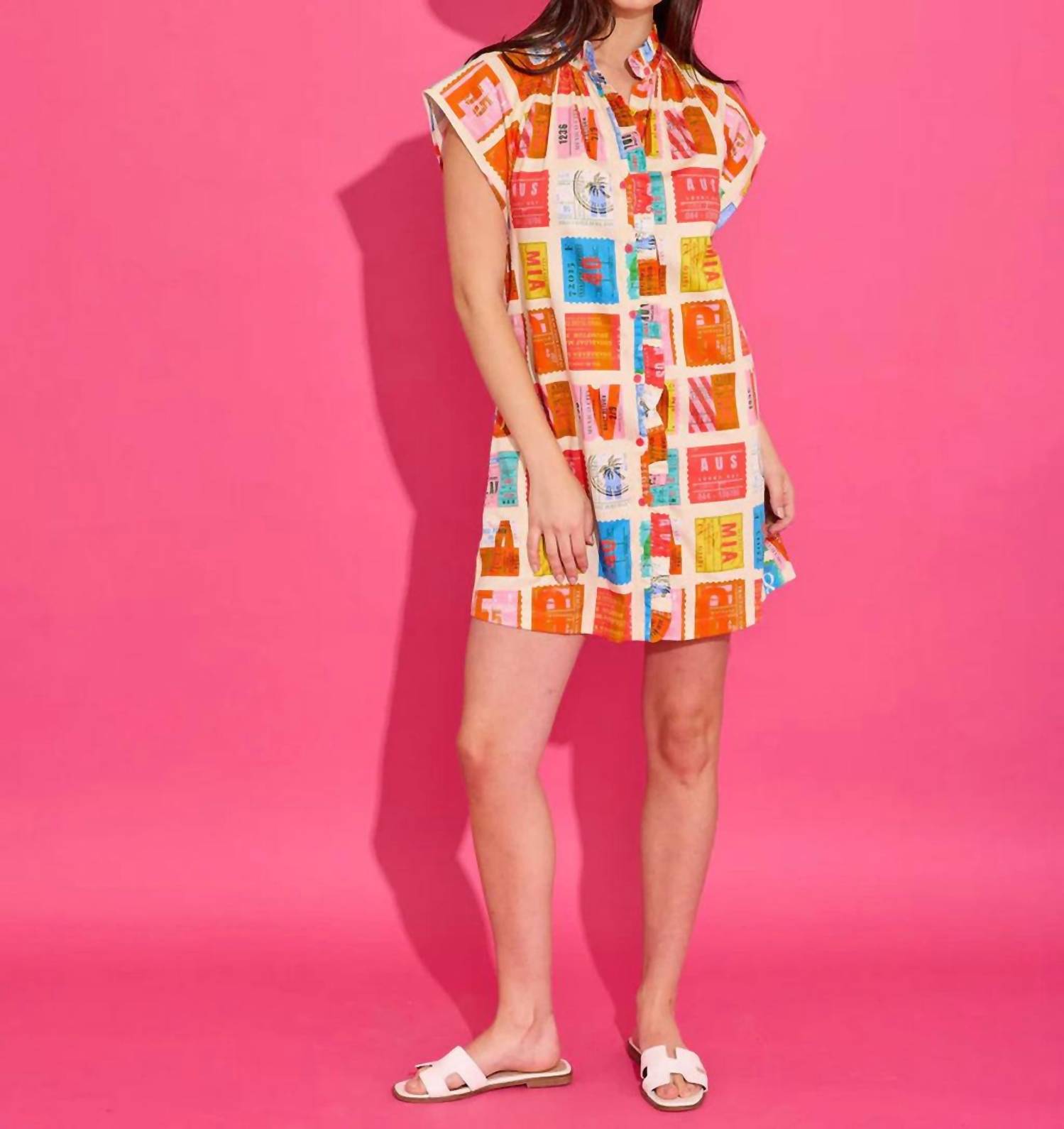 Alden Adair - Margot Dress In Voyage – Snagged & Bagged