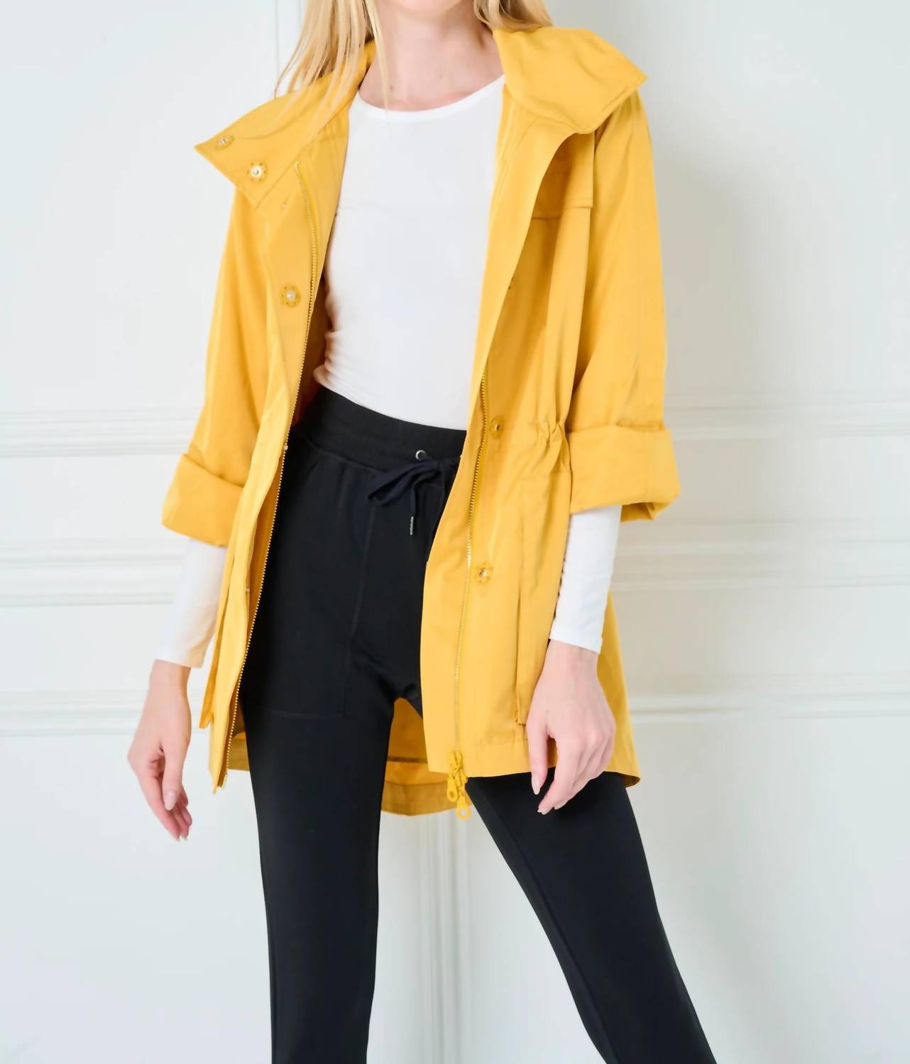 Anorak - Crinkle Long Sleeve Rain Jacket – Snagged & Bagged