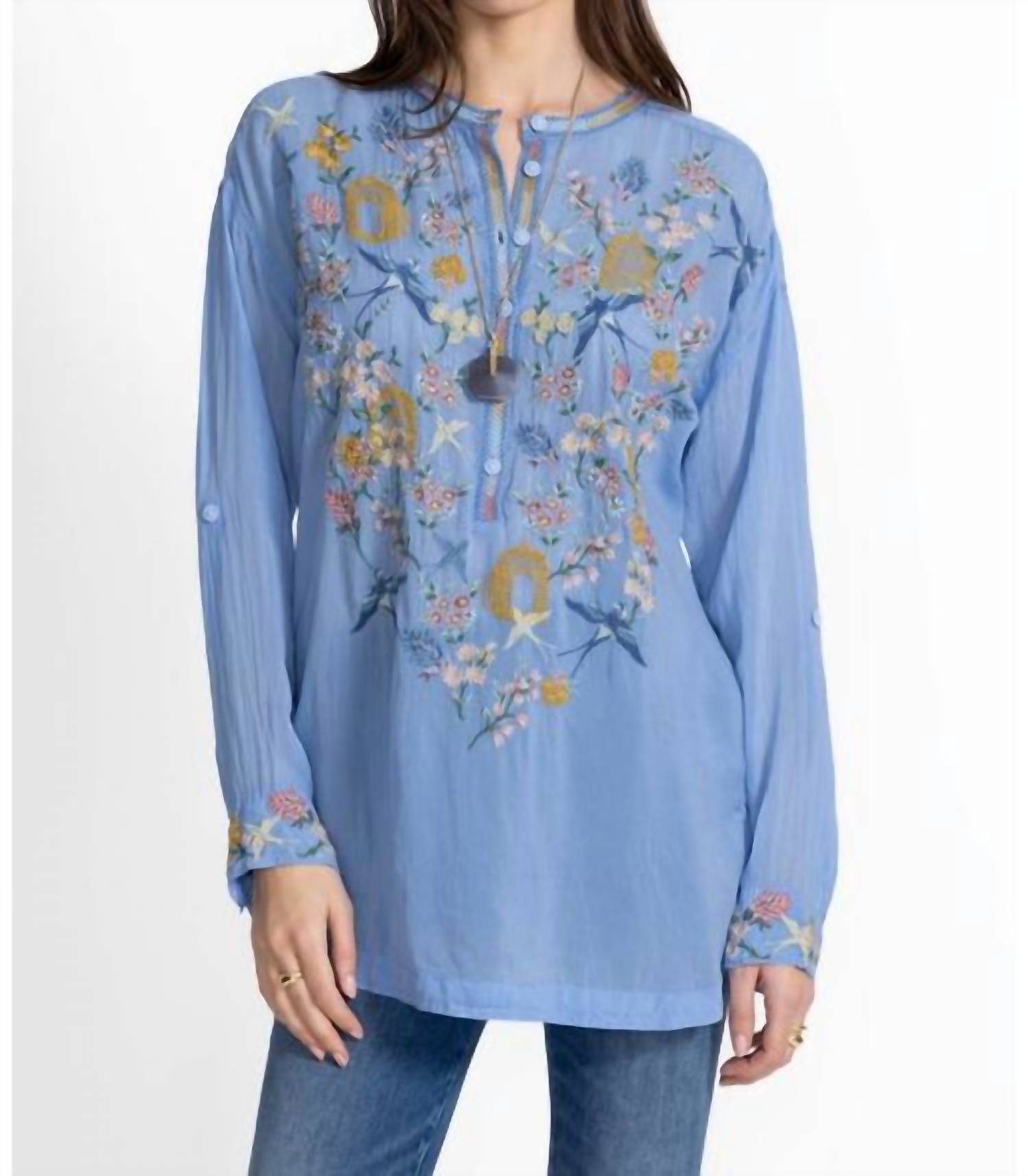 Johnny Was - Women's Zinnia Tunic Zitka – Snagged & Bagged