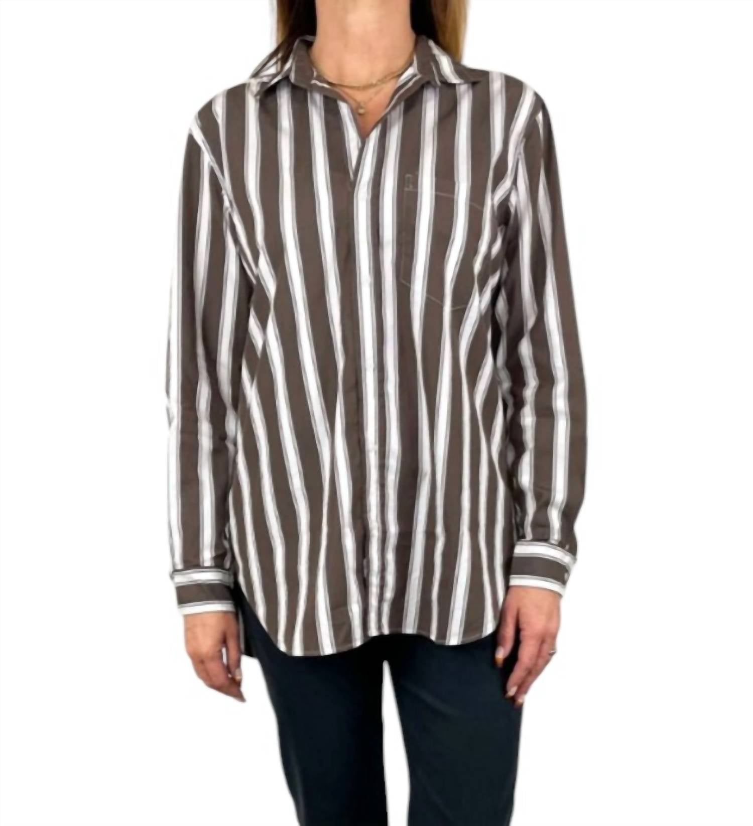 Frank & Eileen - Women's Joedy Boyfriend Button Up Shirt – Snagged & Bagged