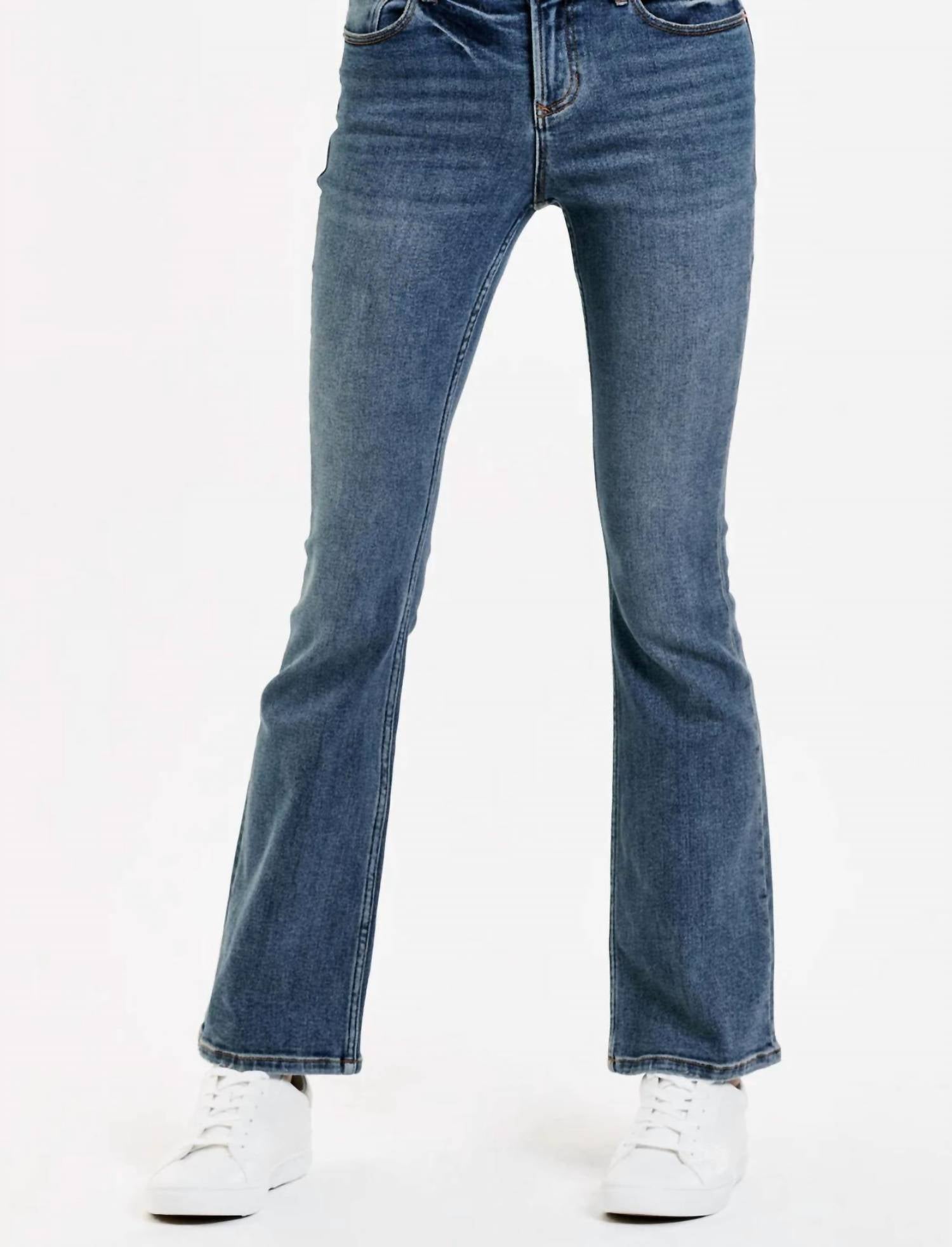 Jax Mid Rise Bootcut Jeans - Silverdale – Snagged & Bagged
