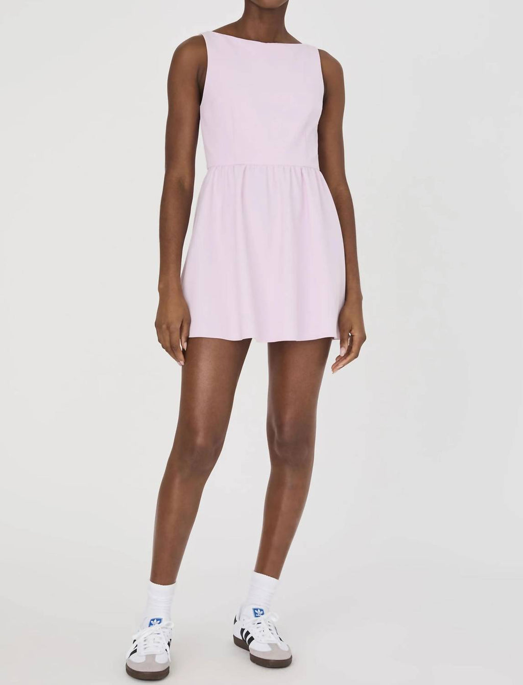 French Connection - Whisper Boat Neck Notch Mini Dress – Snagged & Bagged