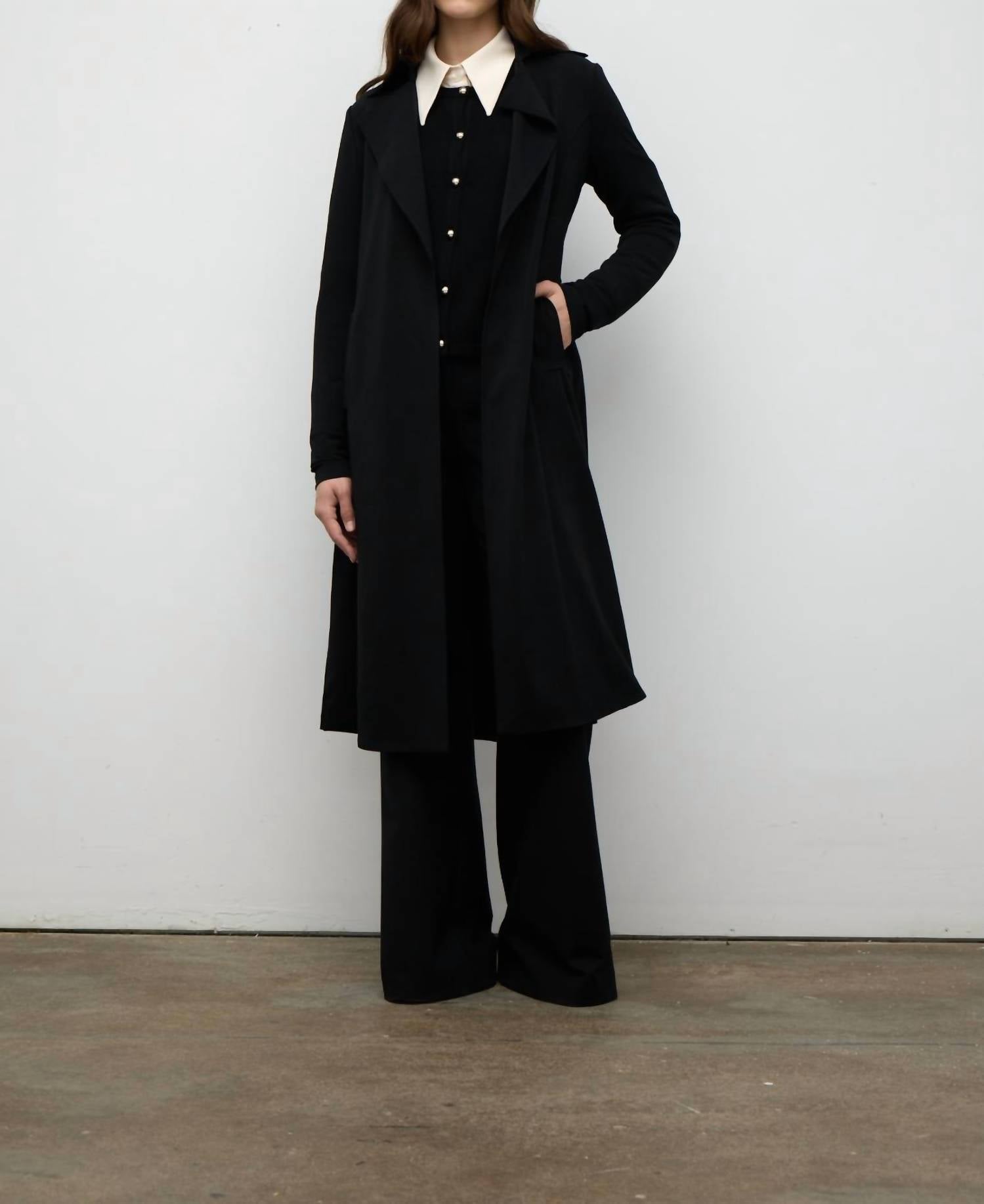 Iris Setlakwe - Matte Jersey Trench Coat – Snagged & Bagged