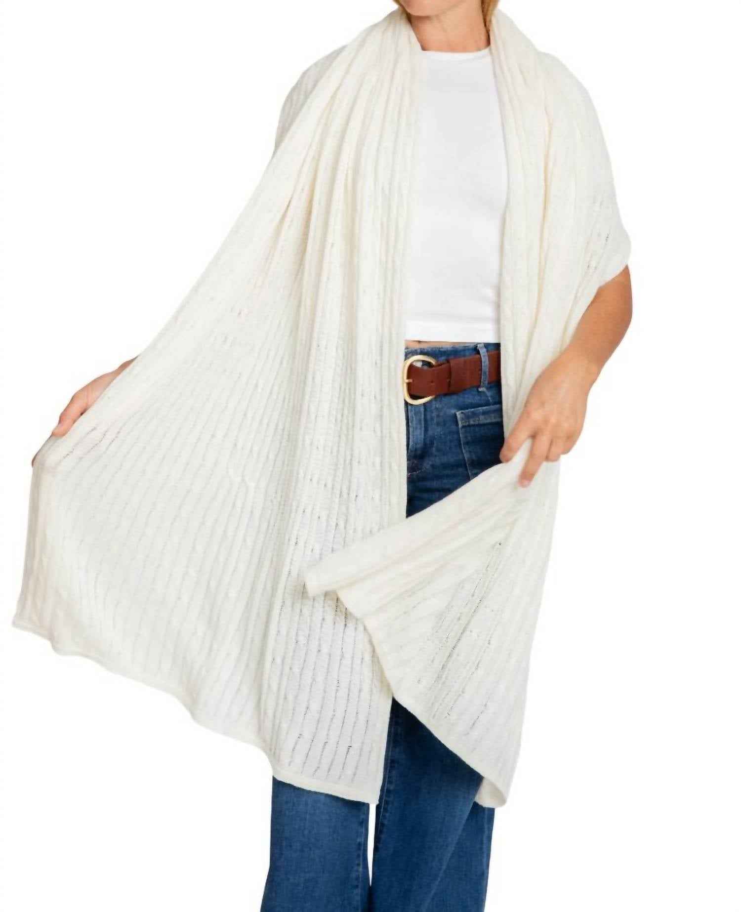 Burgess Sweaters - Cable Wrap – Snagged & Bagged