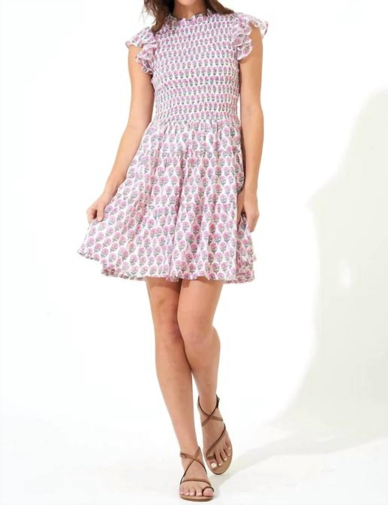 Oliphant - Smocked Flirty Short Dress – Snagged & Bagged