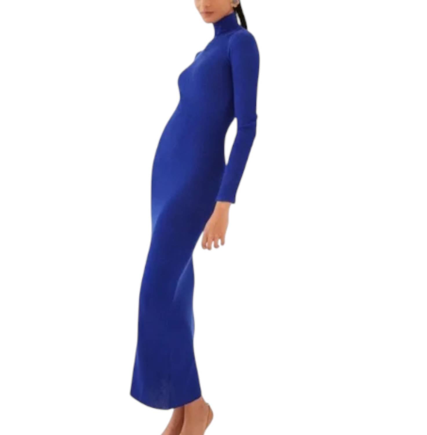 Something Navy - Turtleneck Open Back Sweater Dress – Snagged & Bagged