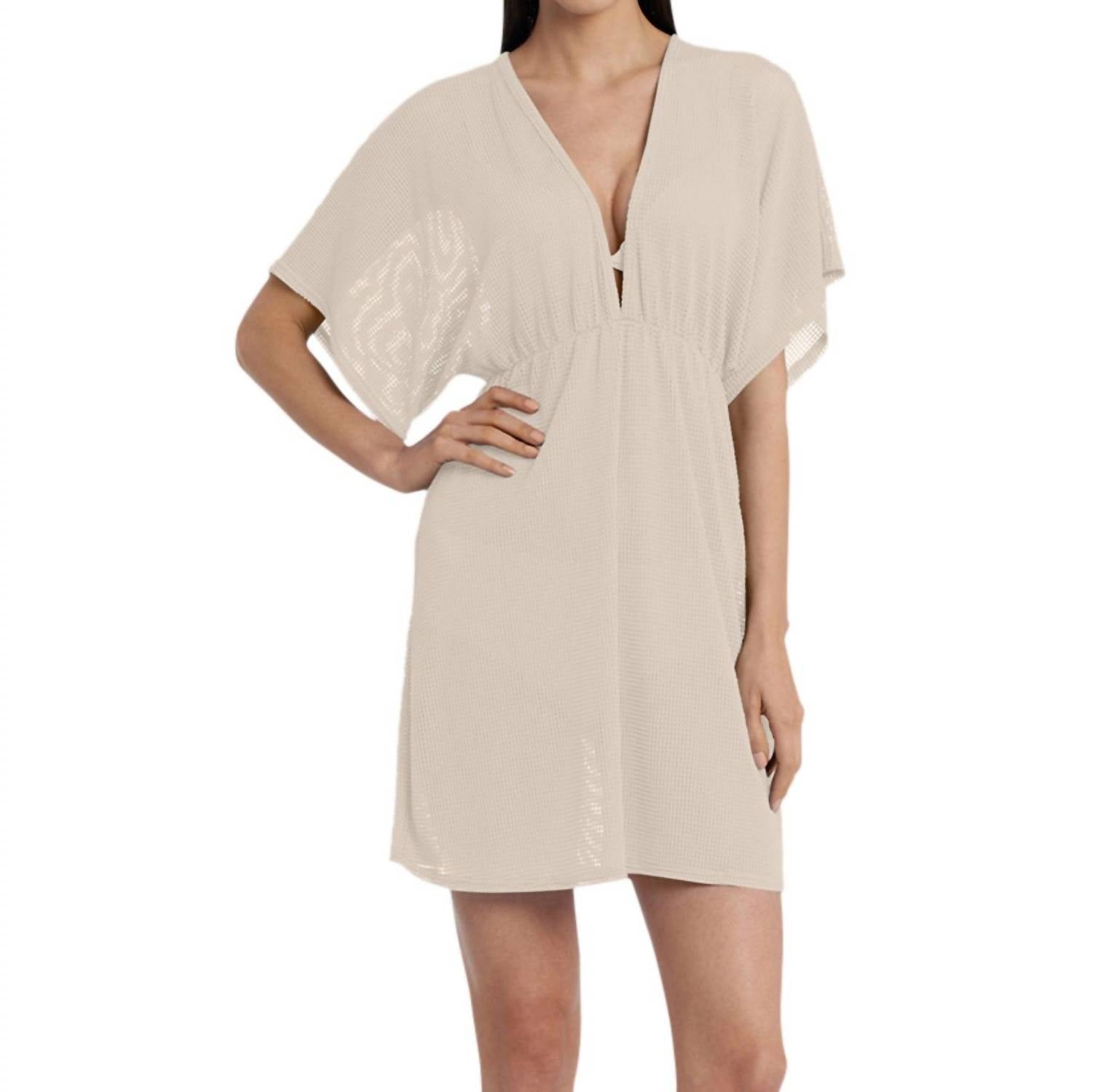 Jordan Taylor - Gofret Dolman Sleeve V-Neck Tunic – Snagged & Bagged