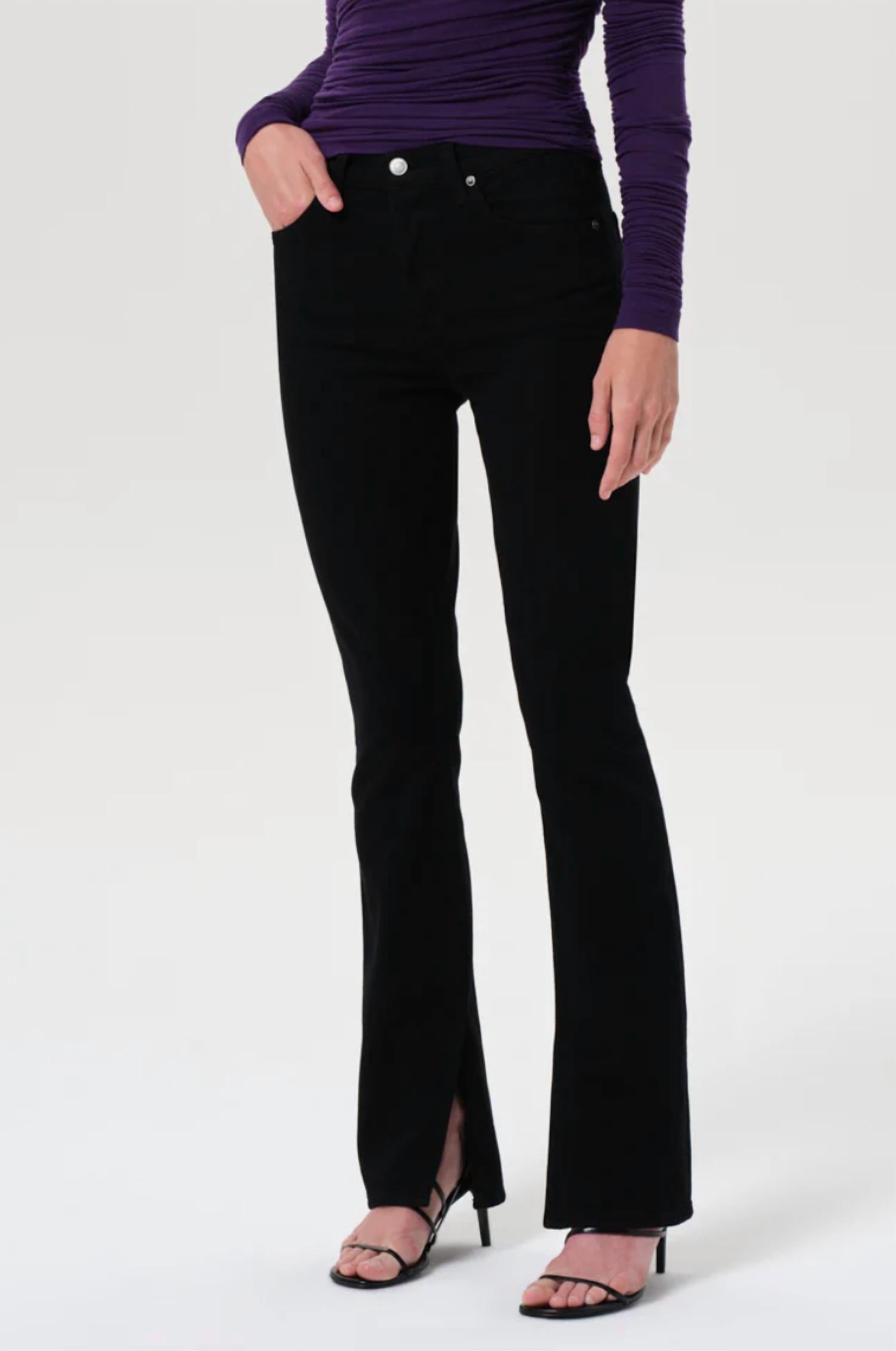 Agolde - Ingram Split High-rise Skinny Jeans – Snagged & Bagged