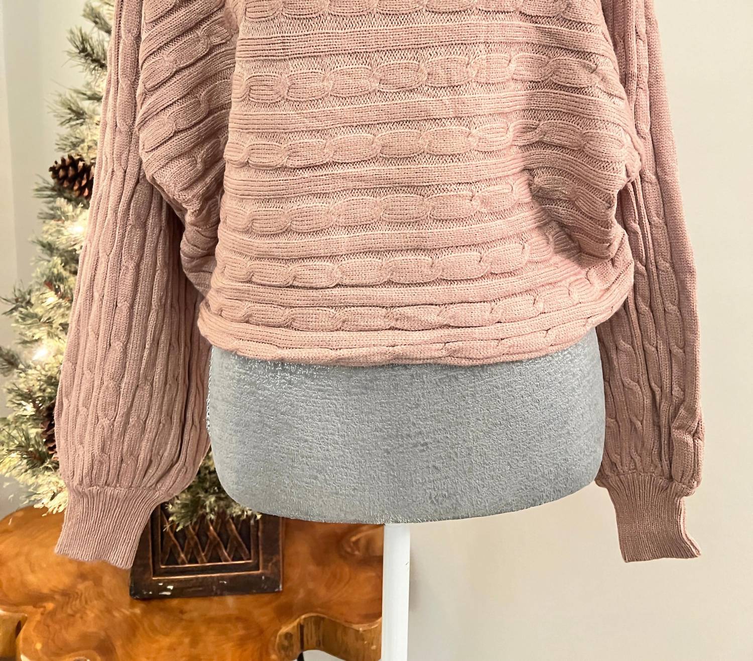 Braided Cable Knit Sweater – Snagged & Bagged