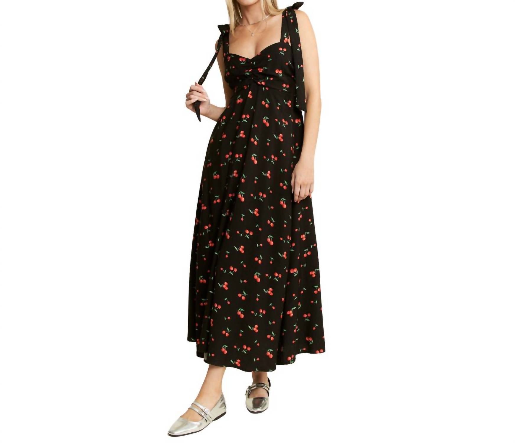 Jade By Jane - Cherry Midi Dress - Plus – Snagged & Bagged