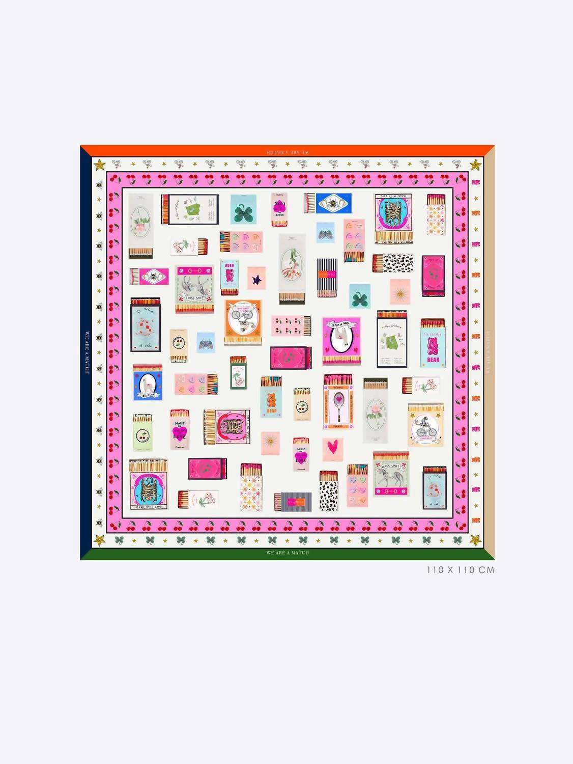 Vilagallo - Silk Matchbox Scarf – Snagged & Bagged