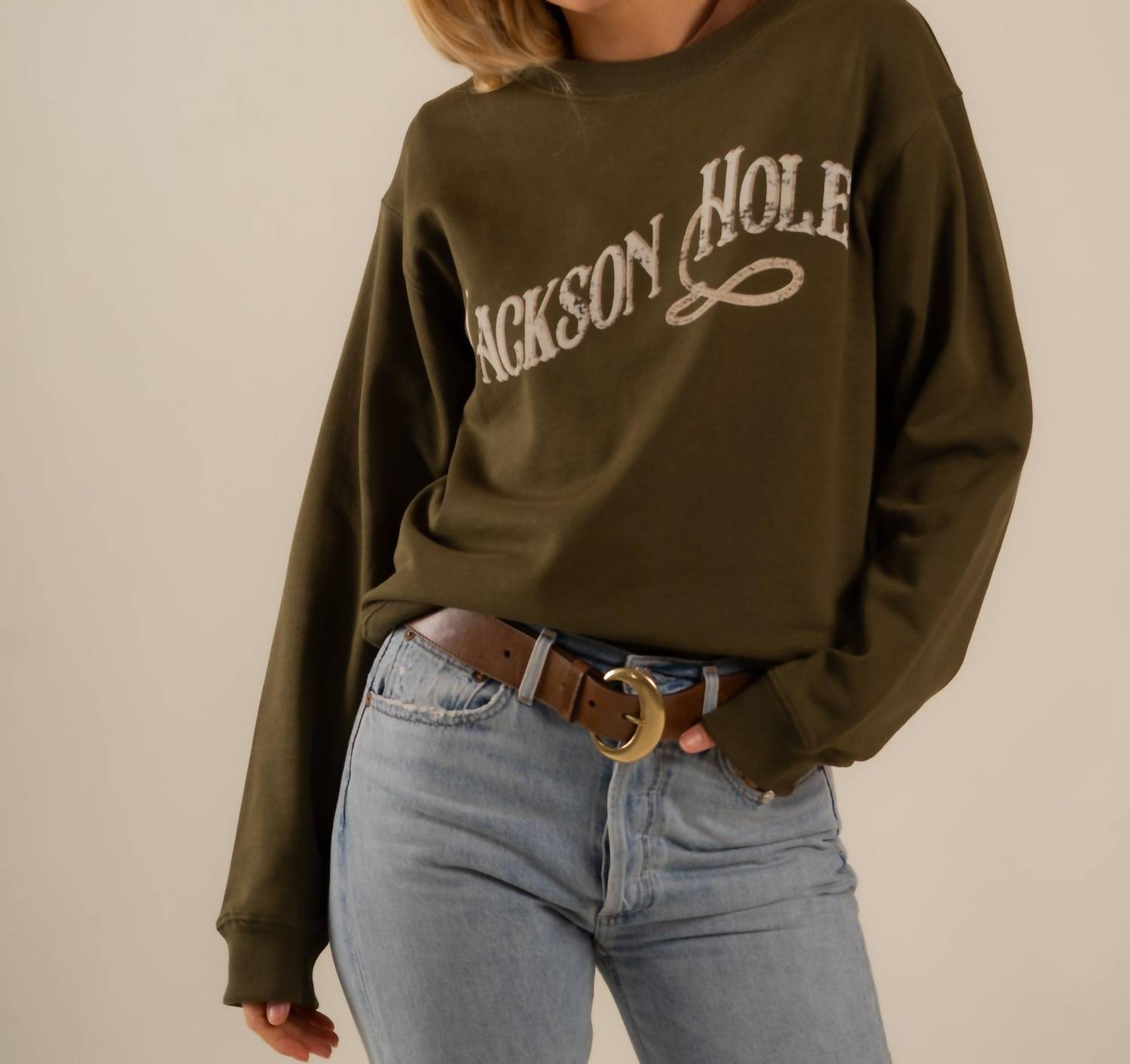 Care Tucker - 90’s Baggy Crewneck Jackson Hole Sweatshirt – Snagged ...
