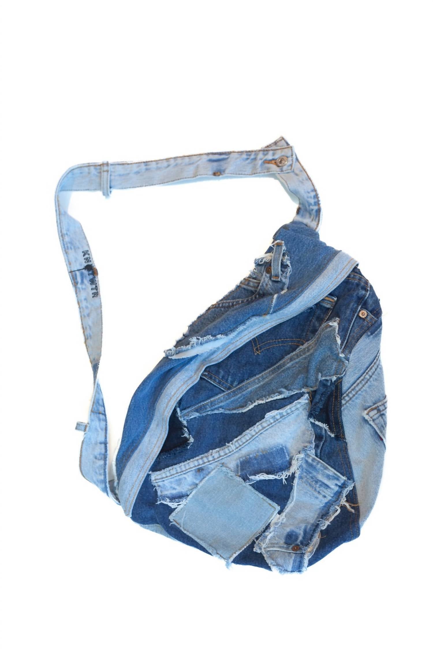 Knotwtr - Denim Cross Body Bag – Snagged & Bagged