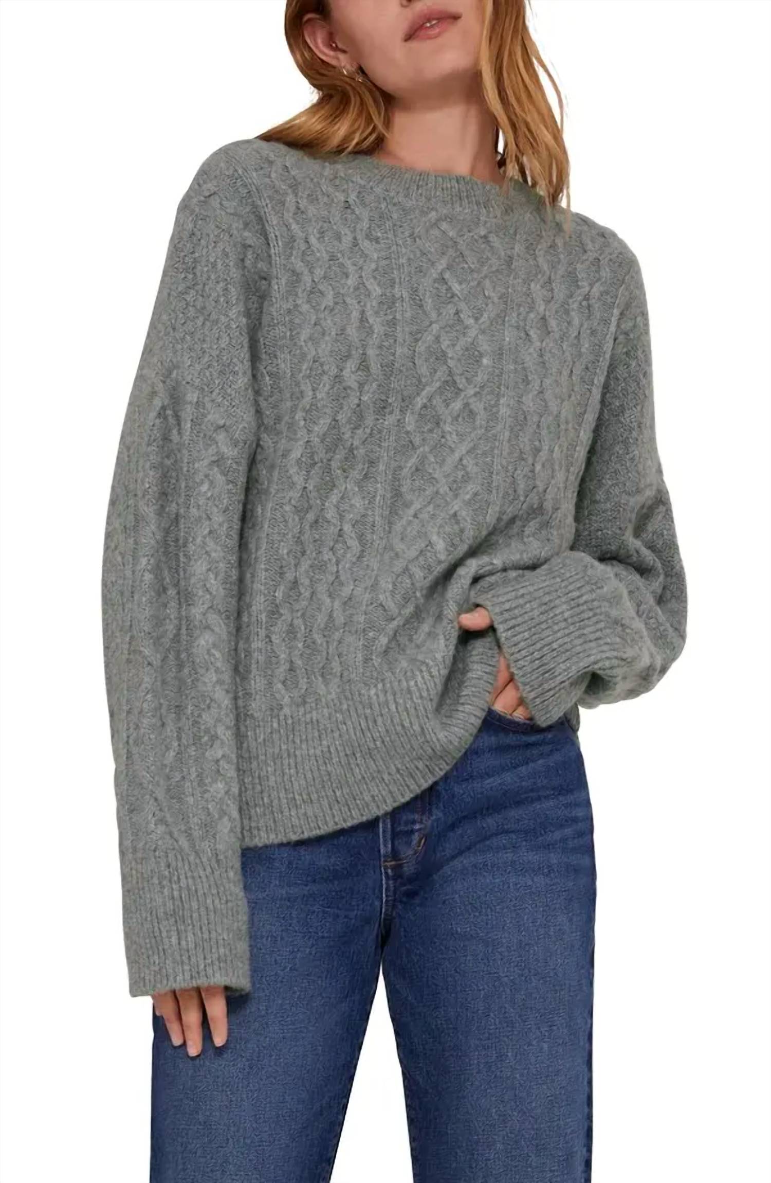 Favorite Daughter - The Oversized Cable Knit Sweater – Snagged & Bagged