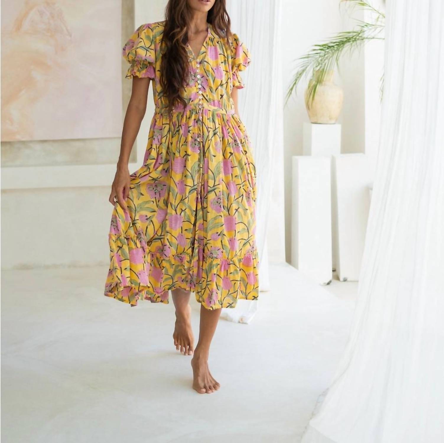 The Fox And The Mermaid - Emerie Midi Dress – Snagged & Bagged