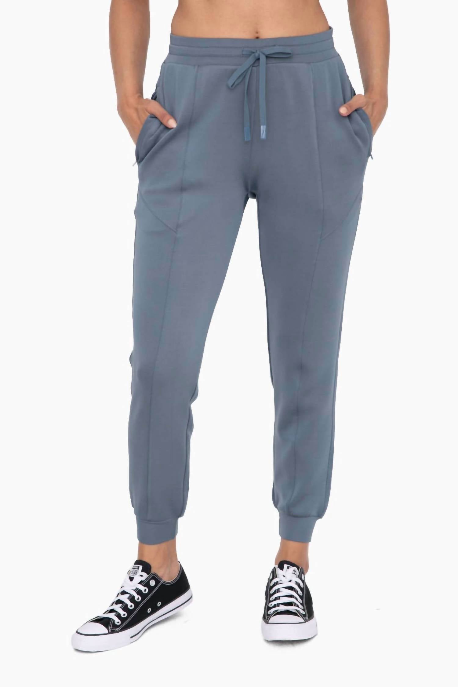 Mono B - Cuffed High Waisted Joggers – Snagged & Bagged