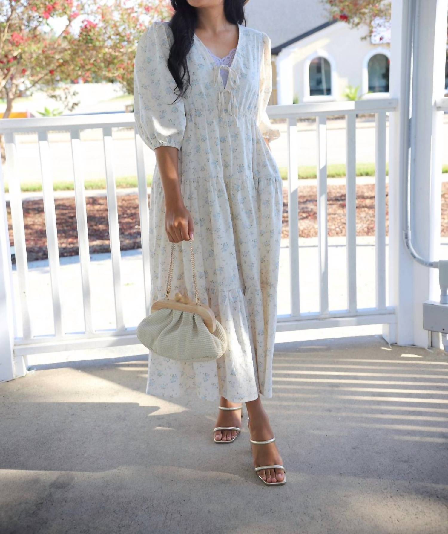 Storia - Harmoney Midi Dress – Snagged & Bagged