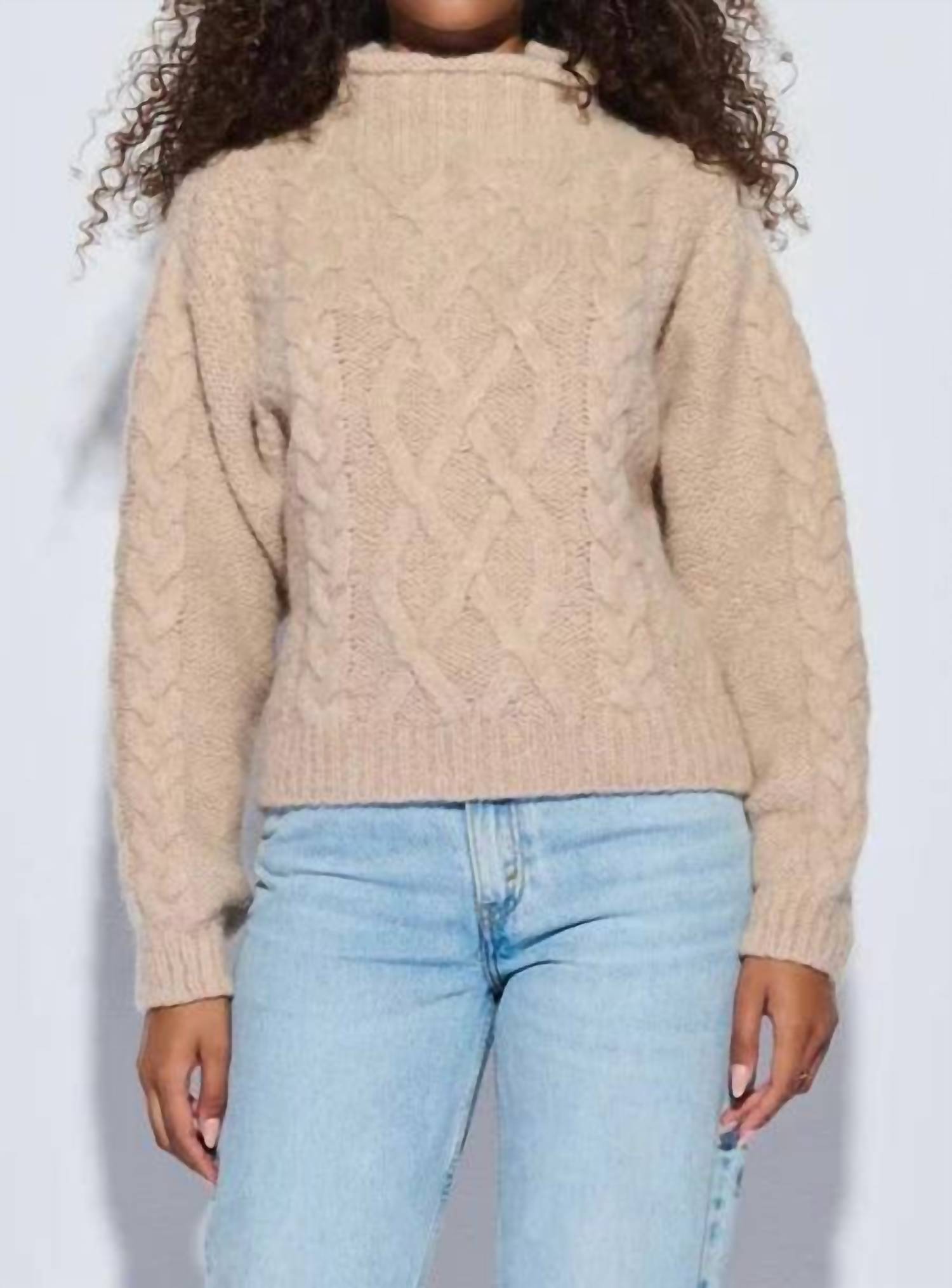 Nation Ltd - Lydia Cable Knit Sweater – Snagged & Bagged