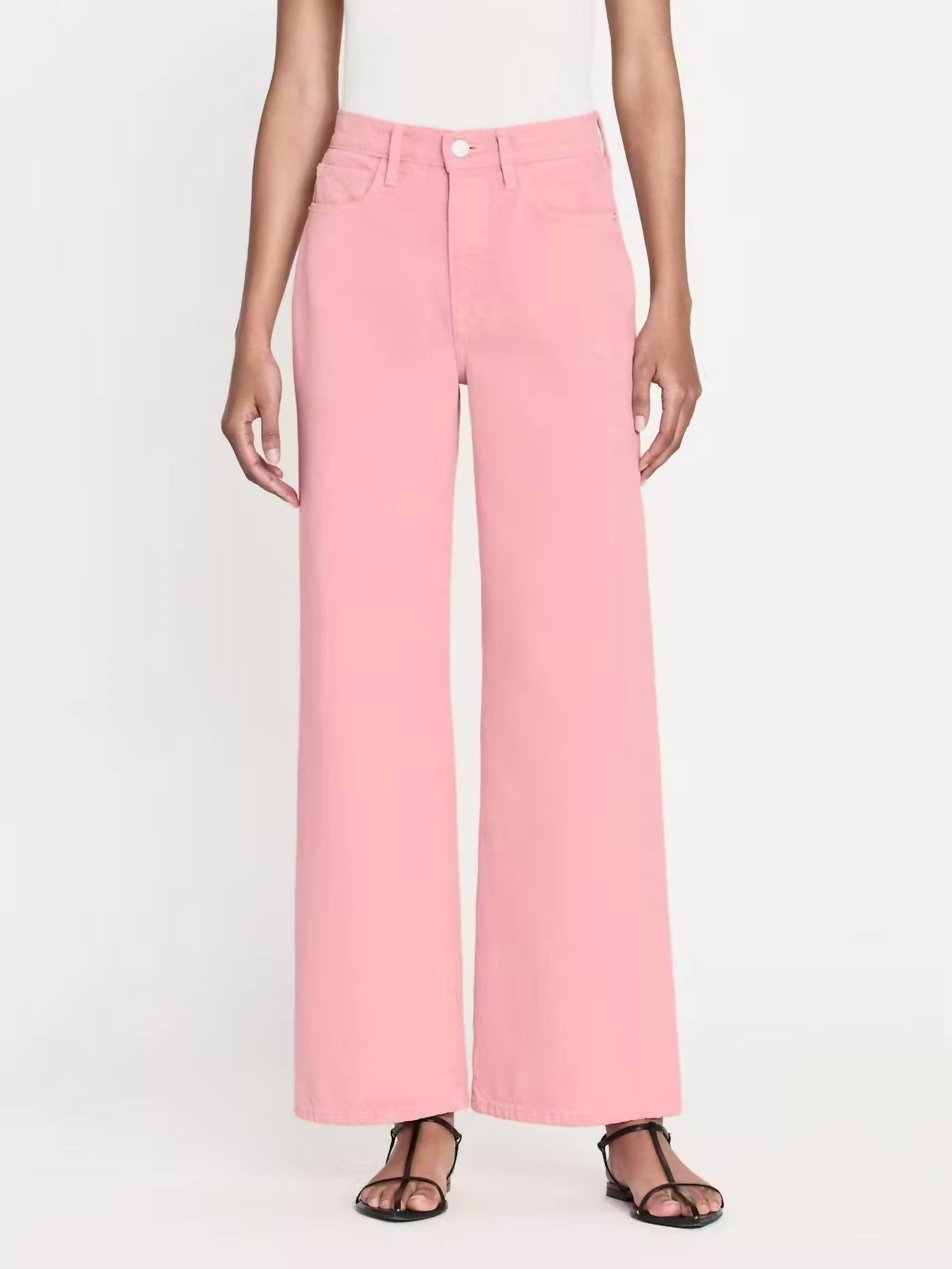 Frame - Le Jane Wide Leg Crop Jean – Snagged & Bagged