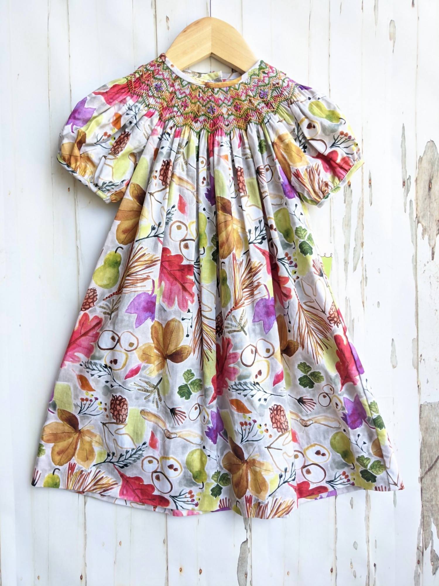 Le' Za Me - Girls Fall Smocked Dress – Snagged & Bagged