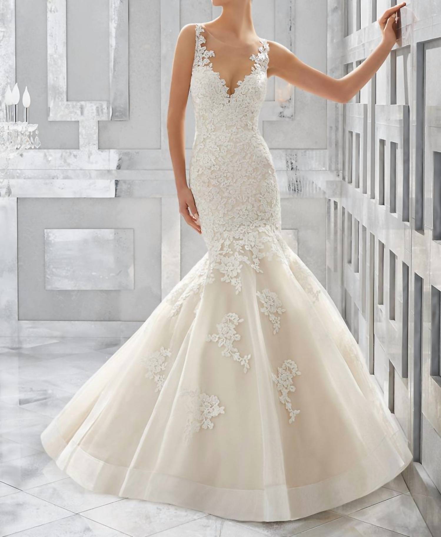 Morilee - Meryl Frosted Alecon Dress – Snagged & Bagged