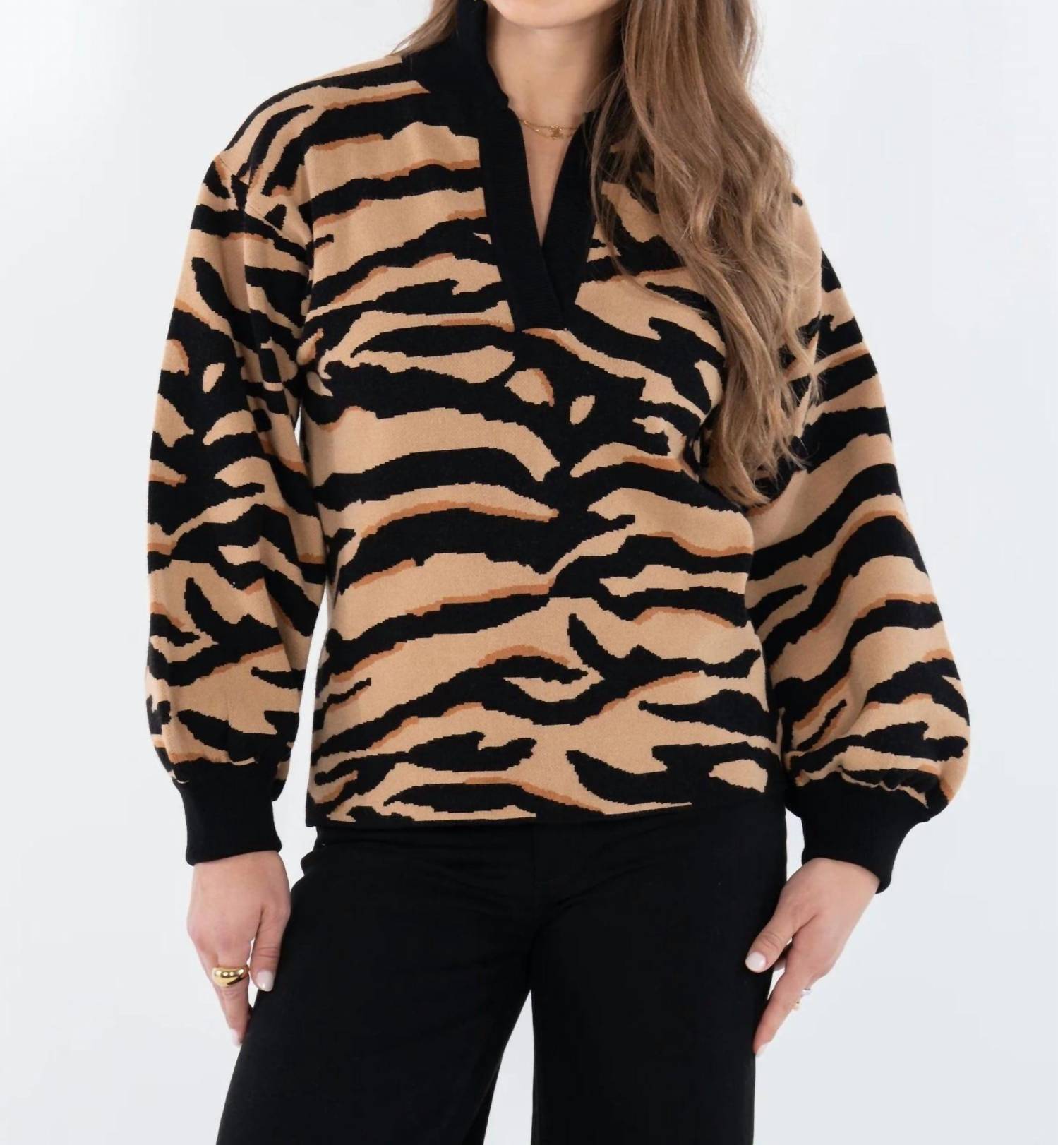 Emily Mccarthy - Lolli V-neck Sweater – Snagged & Bagged